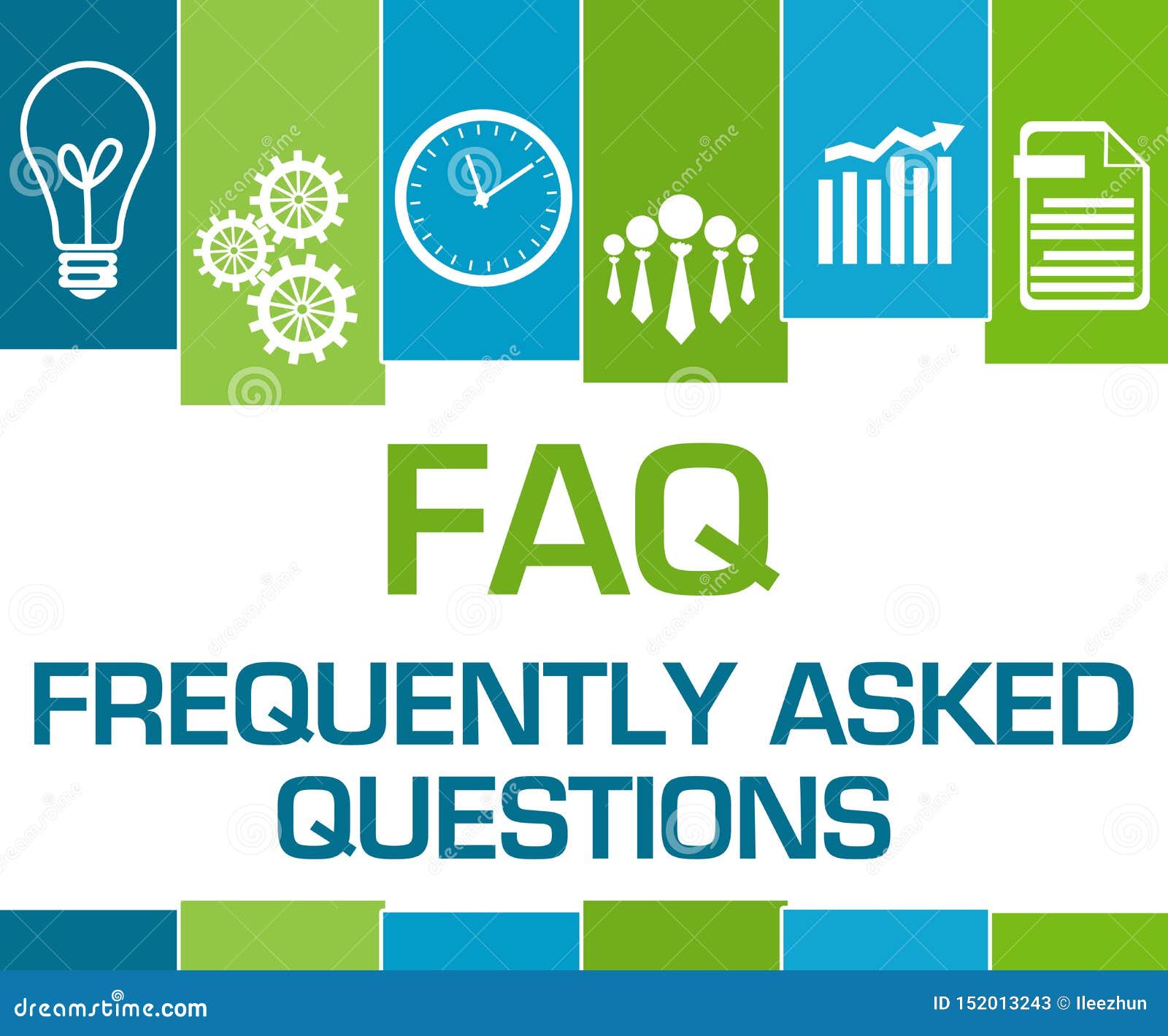 FAQ - Frequently Asked Questions Green Blue Stripes Symbols Stock ... FAQ - Frequently Asked Questions Green Blue Stripes Symbols Stock ...