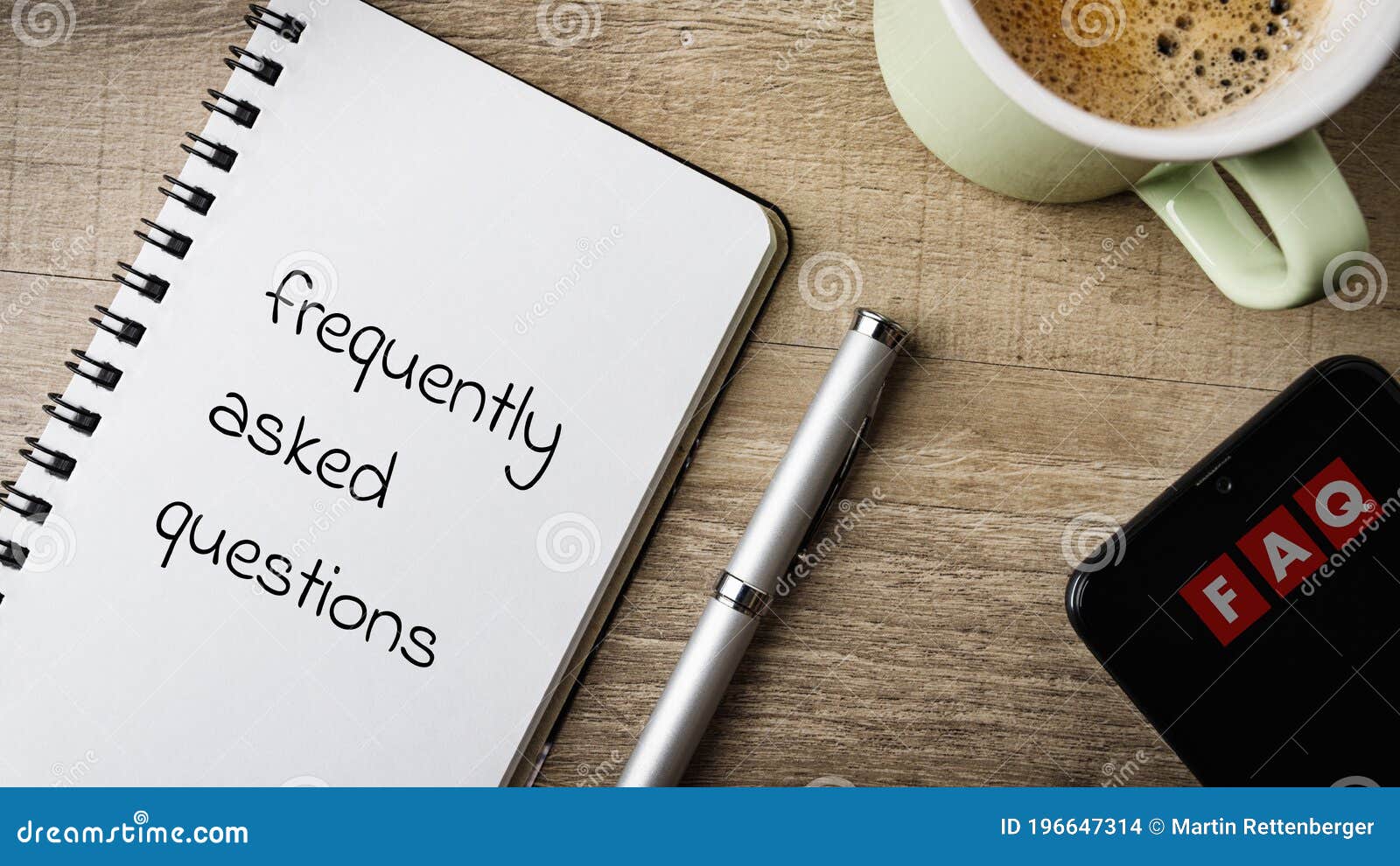 FAQ - Frequently Asked Questions Stock Photo - Image of communication ...