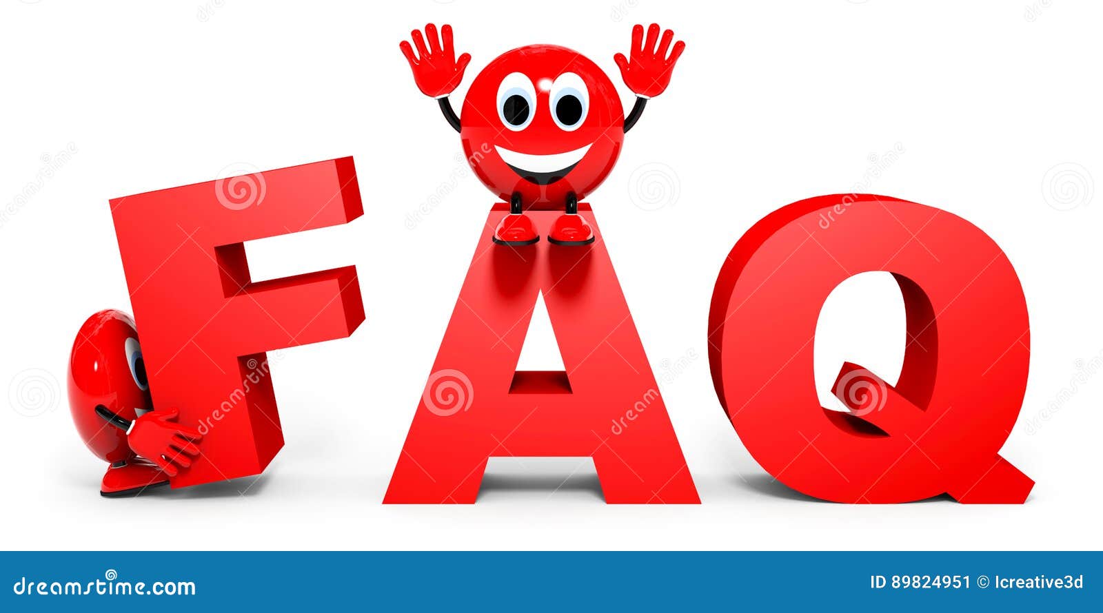 FAQ. stock illustration. Illustration of problem, cute - 89824951