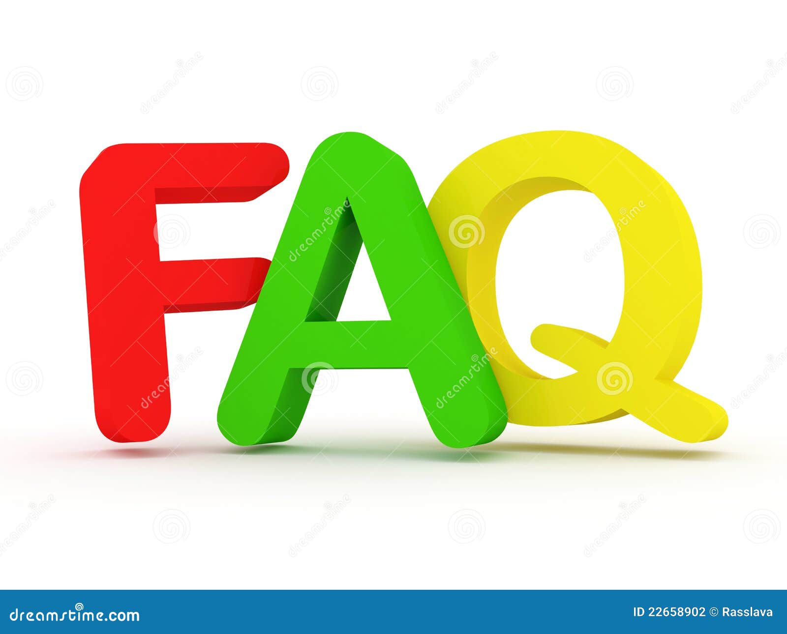 FAQ Letters on White Background Stock Illustration - Illustration of ...