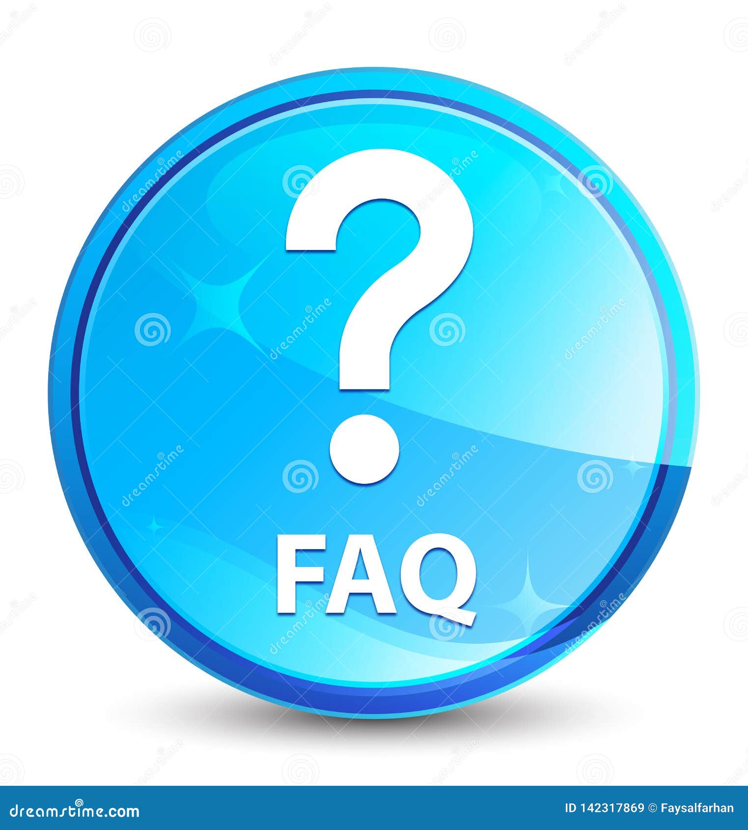 Faq (question Icon) Splash Natural Blue Round Button Stock Vector ... Faq (question Icon) Splash Natural Blue Round Button Stock Vector ...
