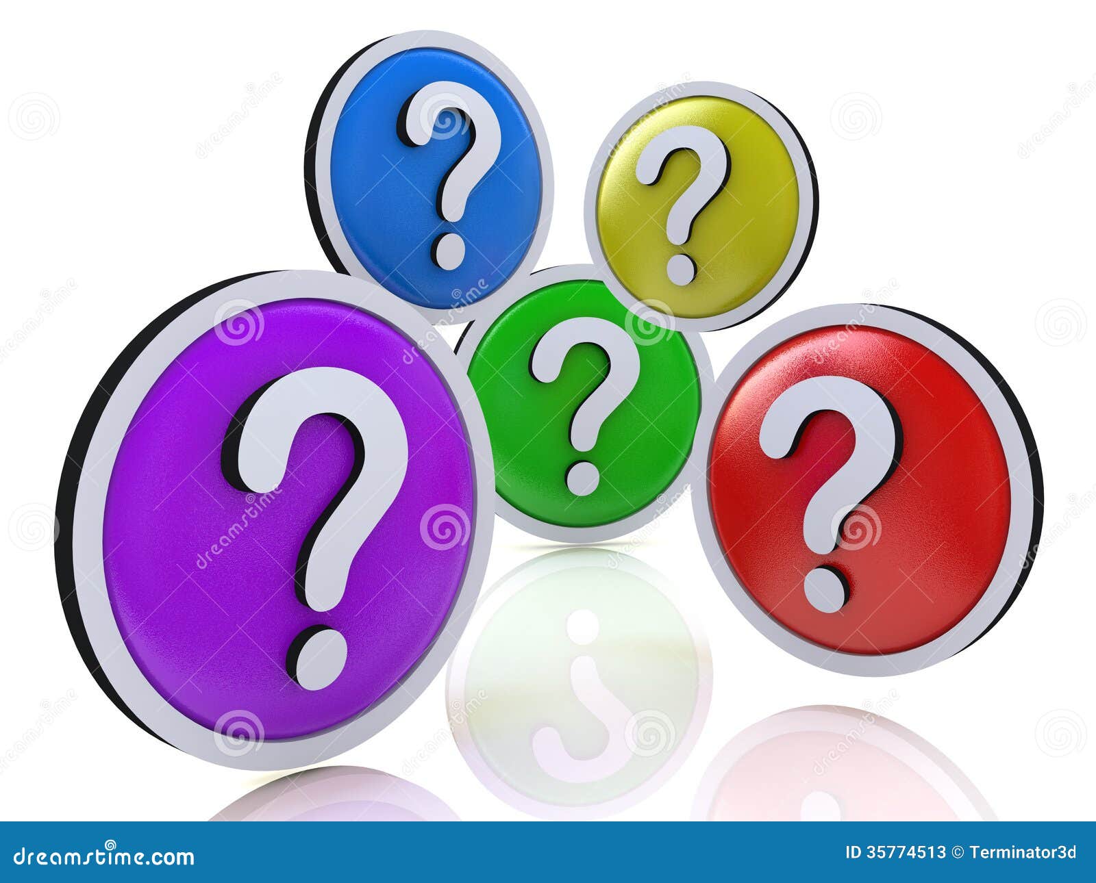 Faq or question marks stock illustration. Illustration of question ...
