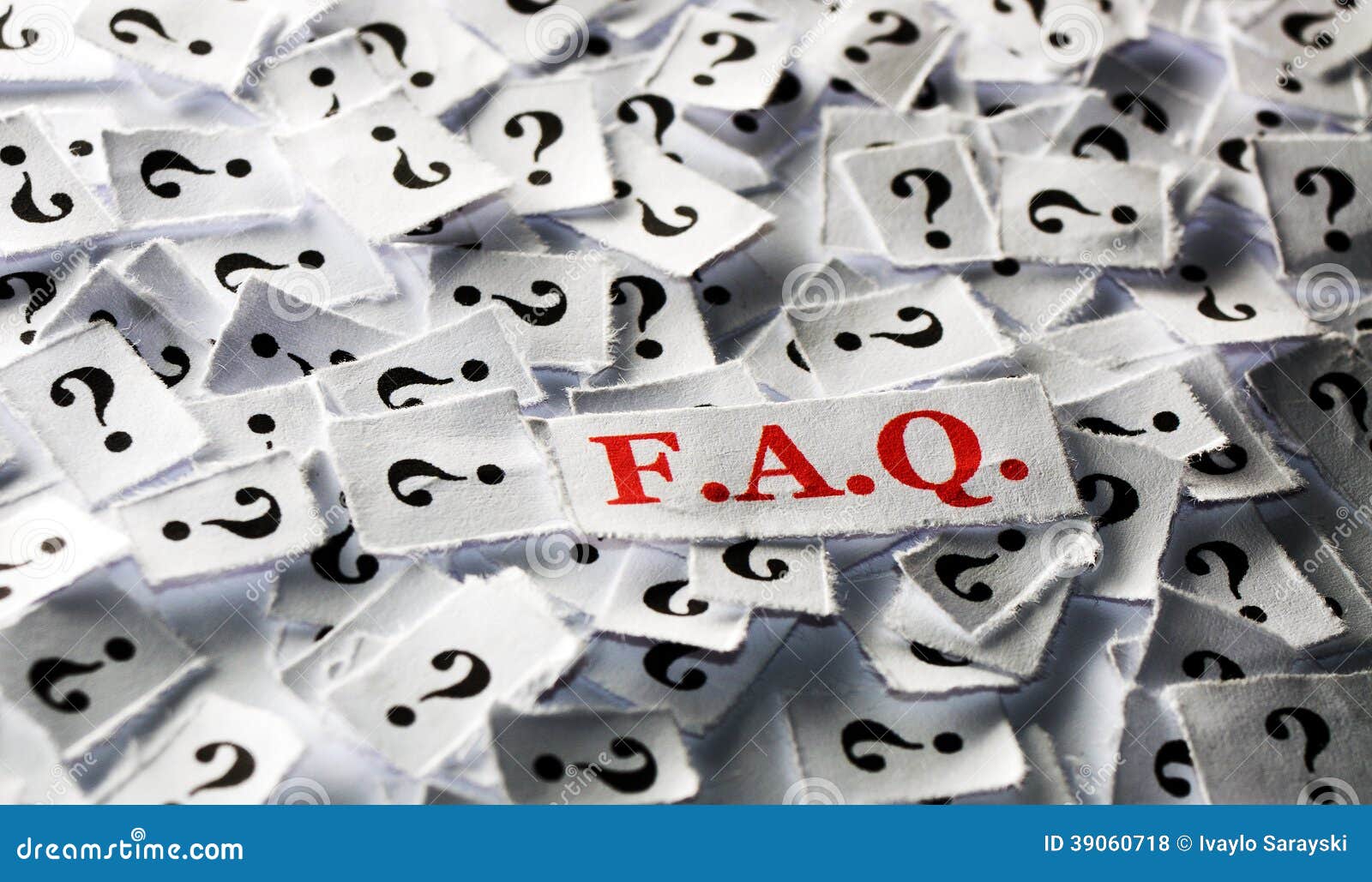 FAQ question marks stock photo. Image of idea, detail - 39060718