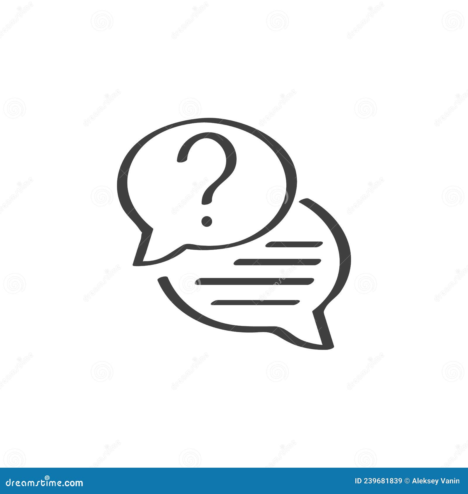 FAQ, Questions and Answers Line Icon Stock Vector - Illustration of ... FAQ, Questions and Answers Line Icon Stock Vector - Illustration of ...
