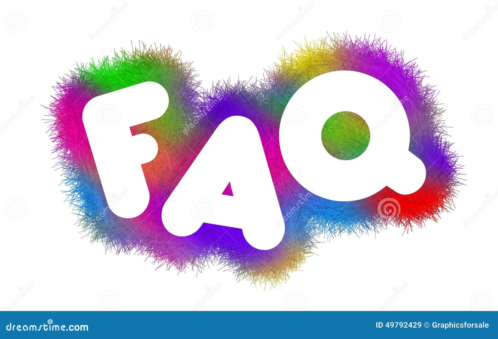 FAQ stock illustration. Illustration of bright, comical - 49792429