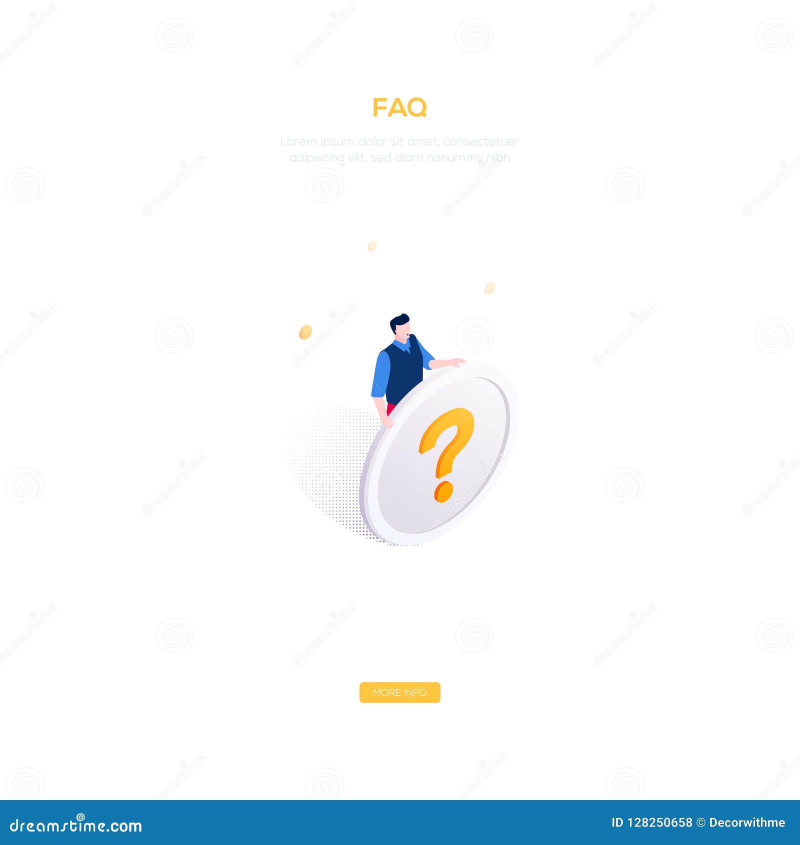 FAQ Section - Modern Isometric Vector Web Banner Stock Vector ... FAQ Section - Modern Isometric Vector Web Banner Stock Vector ...