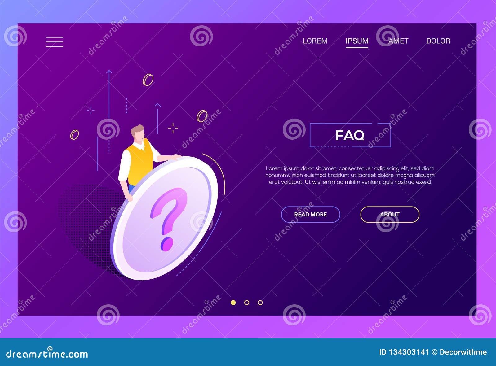 FAQ Section - Modern Isometric Vector Web Banner Stock Vector ... FAQ Section - Modern Isometric Vector Web Banner Stock Vector ...