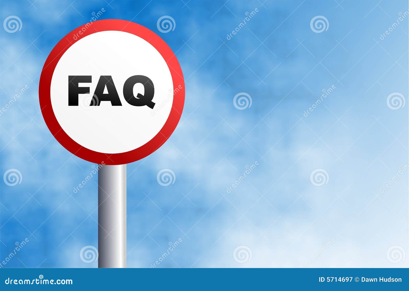 Faq sign stock illustration. Illustration of communication - 5714697