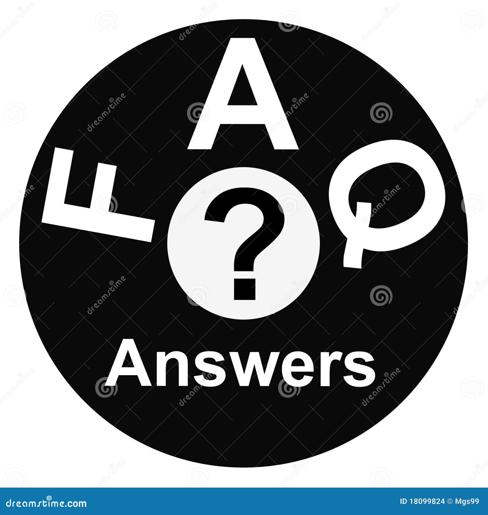 FAQ symbol stock illustration. Illustration of advice - 18099824