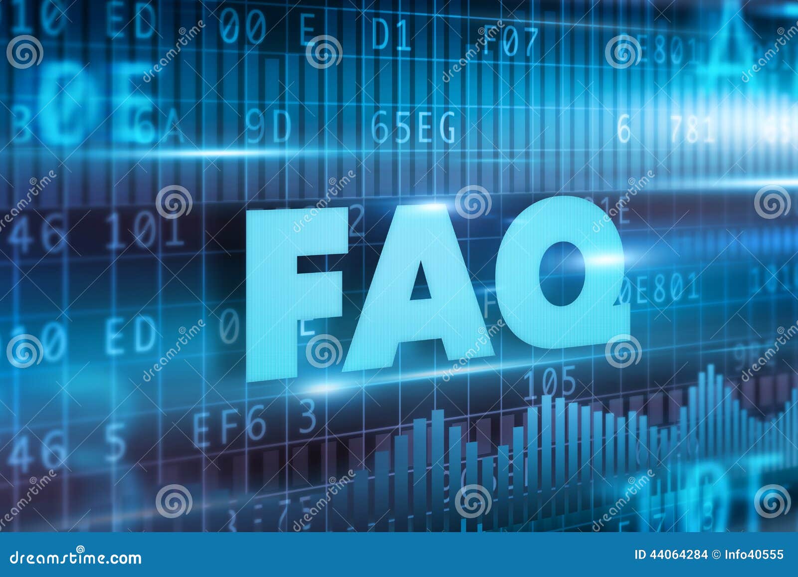 FAQ text concept stock illustration. Illustration of assistance - 44064284
