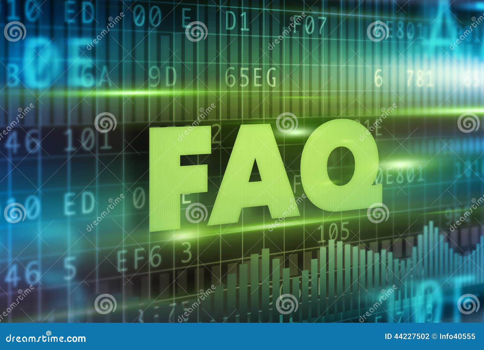FAQ text concept stock illustration. Illustration of knowledge - 44227502