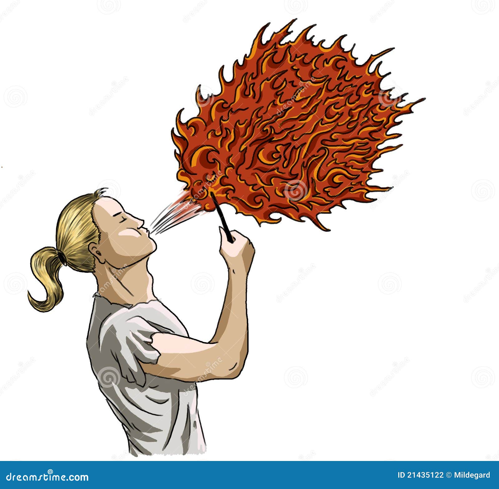 Faquir - coloreado stock de ilustración. Ilustración de individuo ...