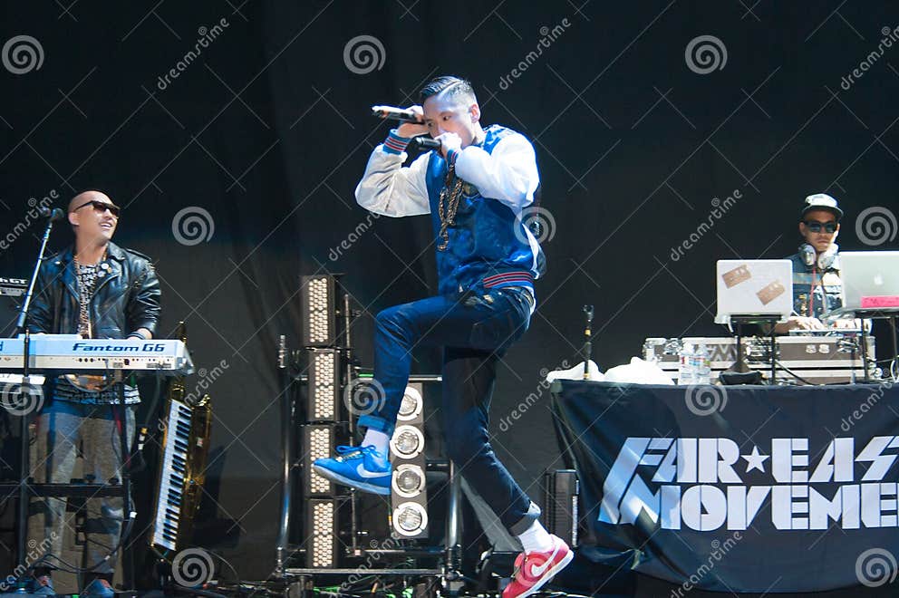 Far East Movement editorial stock photo. Image of sacramento - 25174048