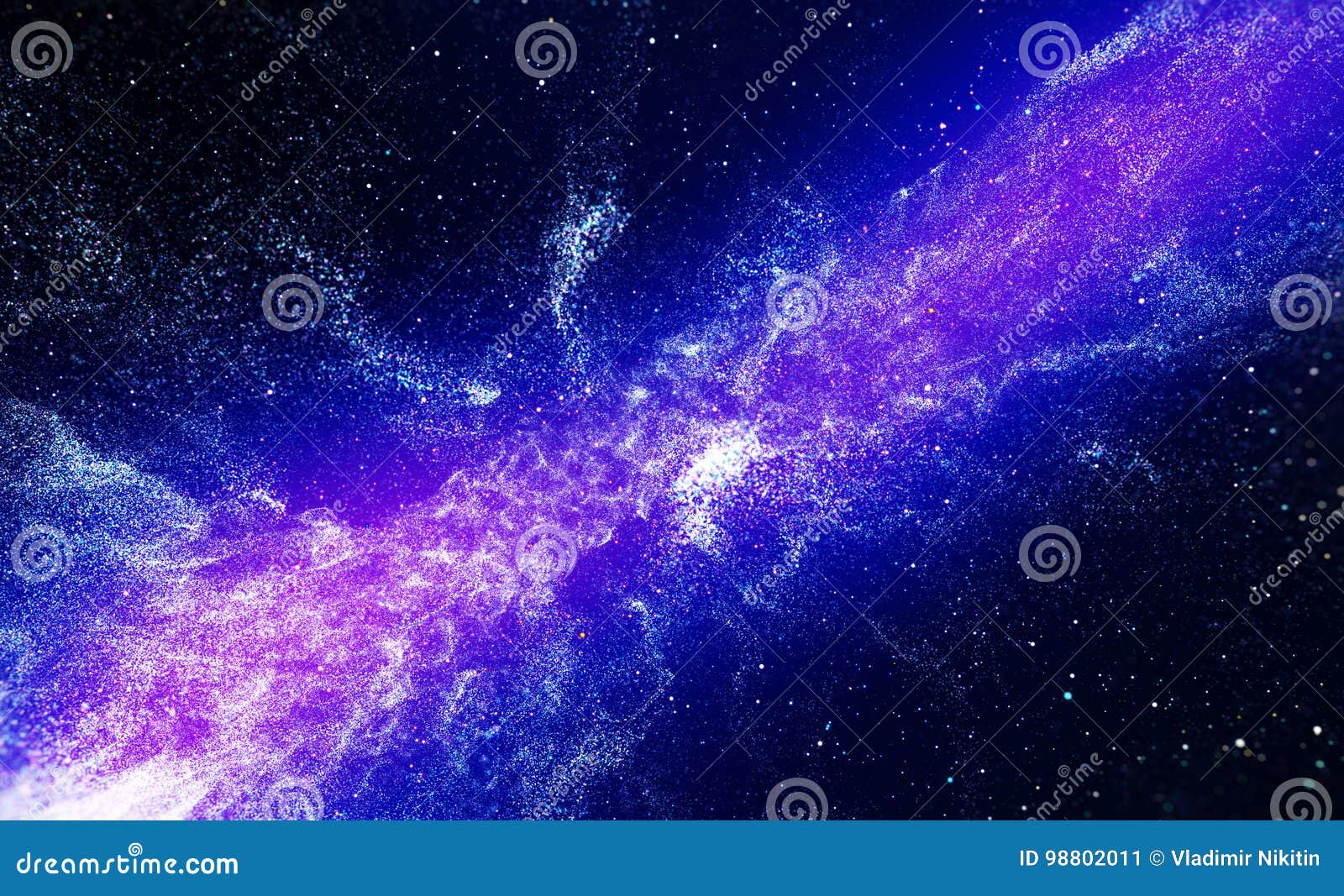 Far galaxy stock illustration. Illustration of dark, nature - 98802011