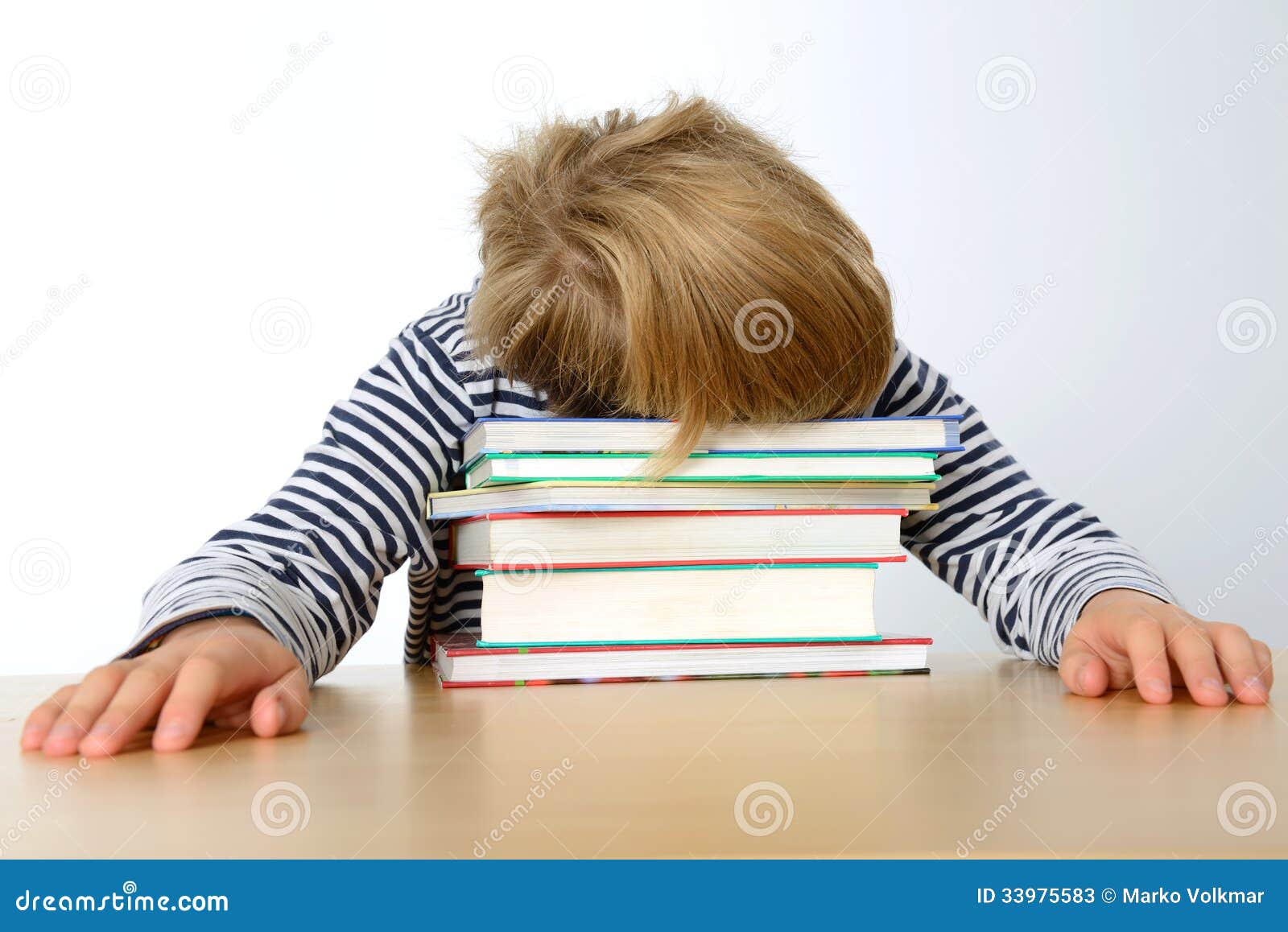 Far too much learning stock image. Image of examination - 33975583