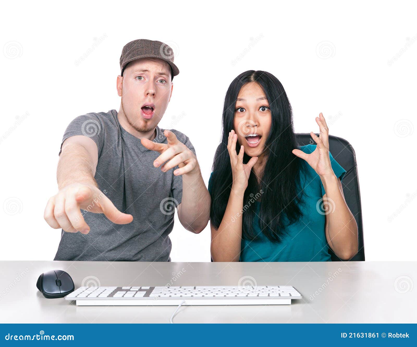 Far too shocking stock image. Image of pointing, looking - 21631861