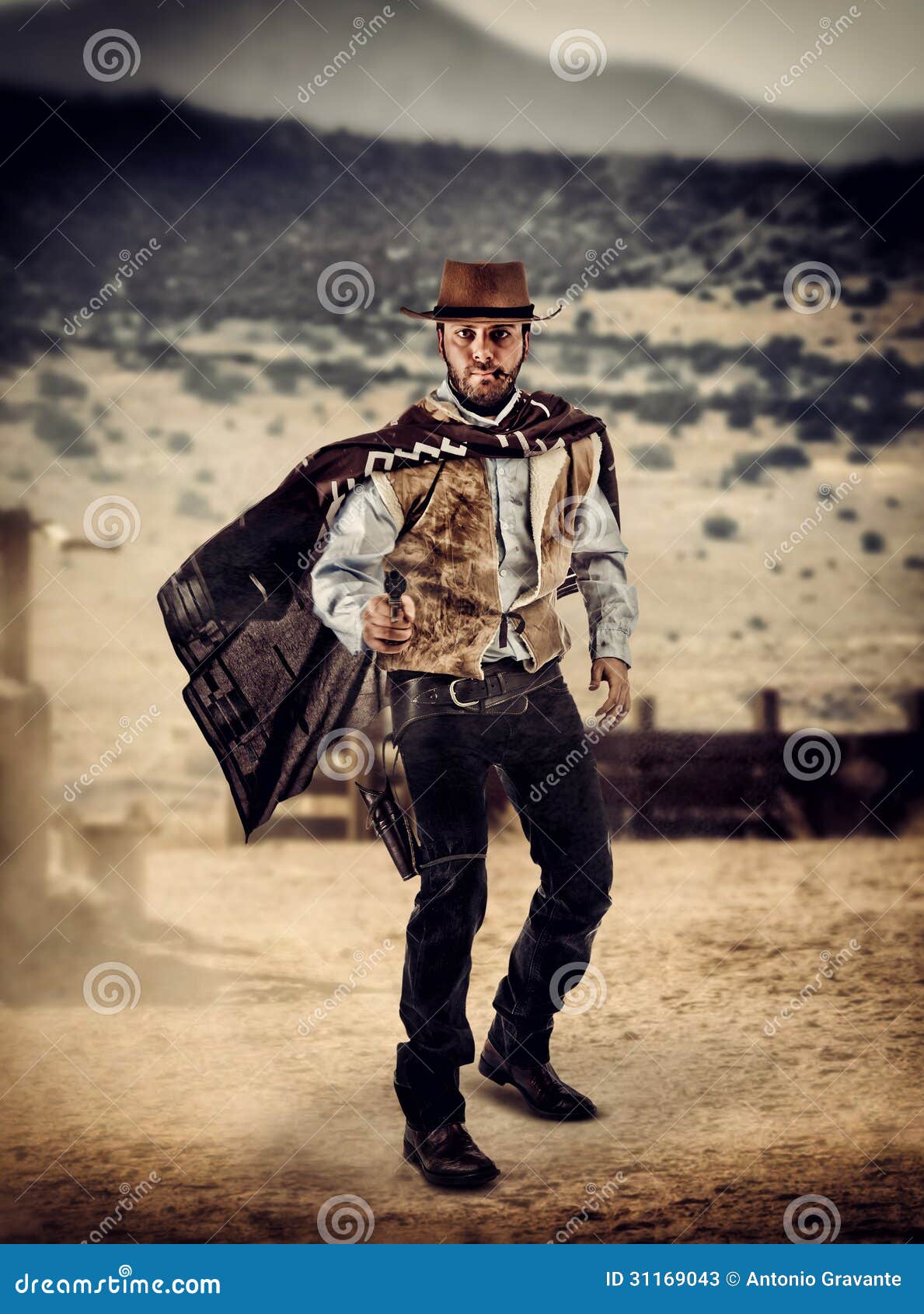 Far West stock image. Image of bullets, standing, aggressive - 31169043