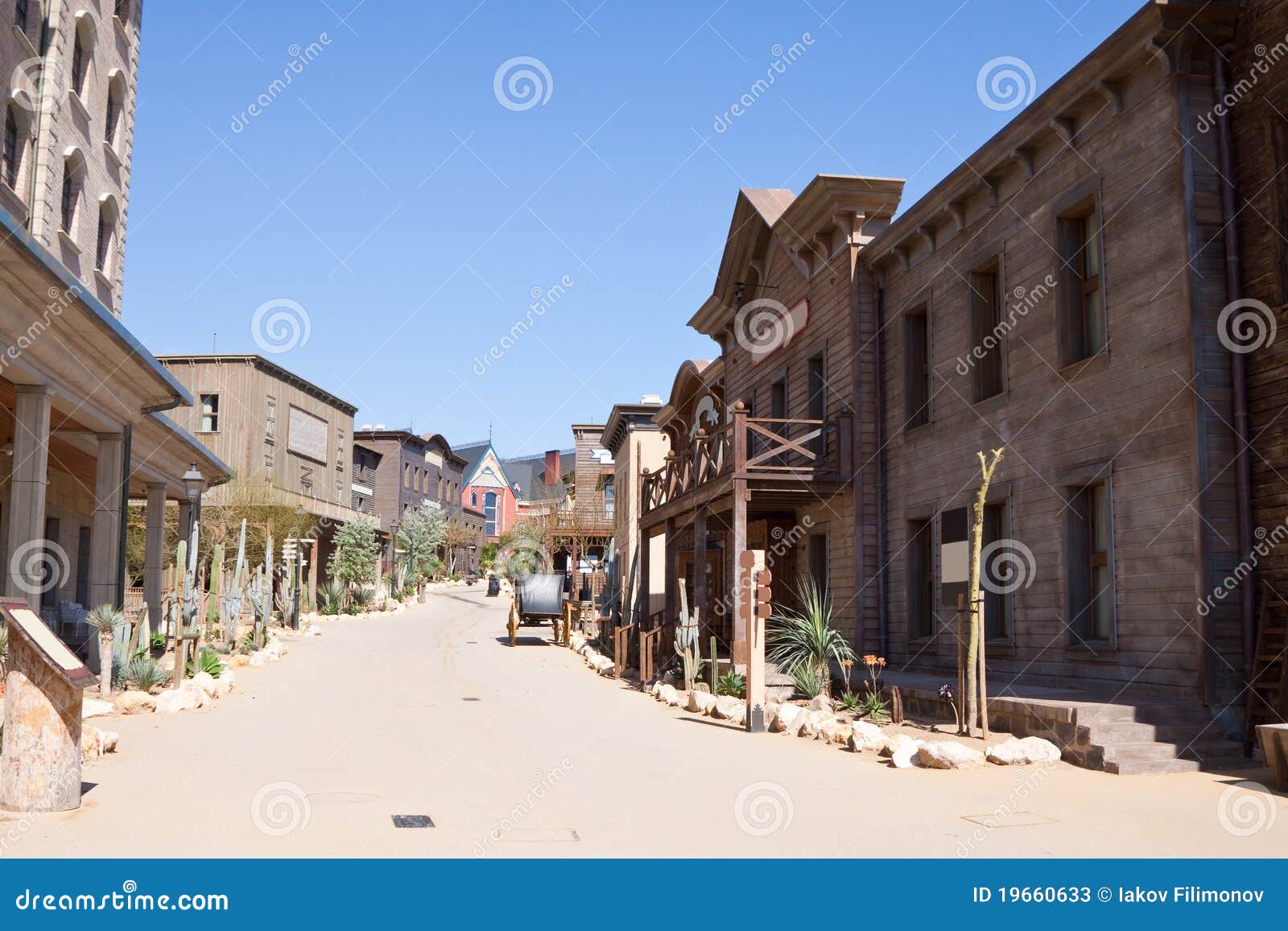 Far west town stock image. Image of travel, state, spain - 19660633
