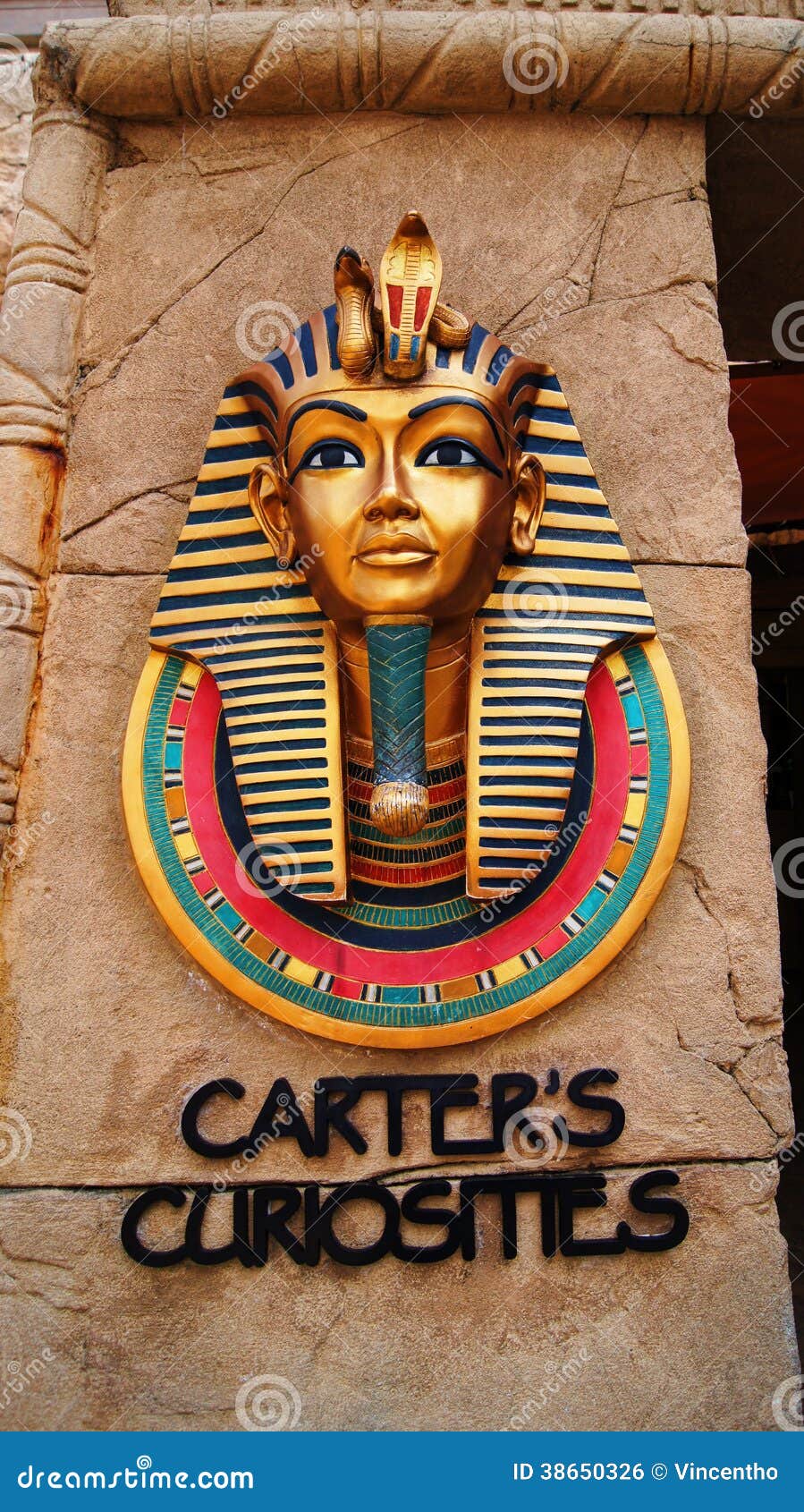 Faraón Egipto antiguo foto editorial. Imagen de dorado - 38650326