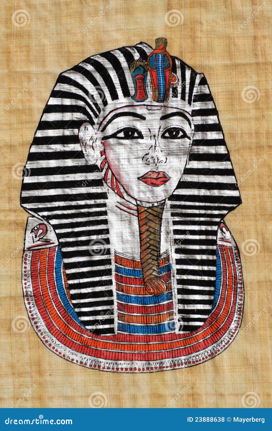 Farao stock foto. Image of papyrus, achtergrond, geschiedenis - 23888638