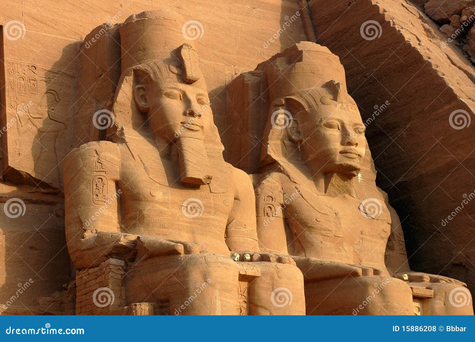 Farao Ramesses II Egypte stock foto. Image of afrika - 15886208