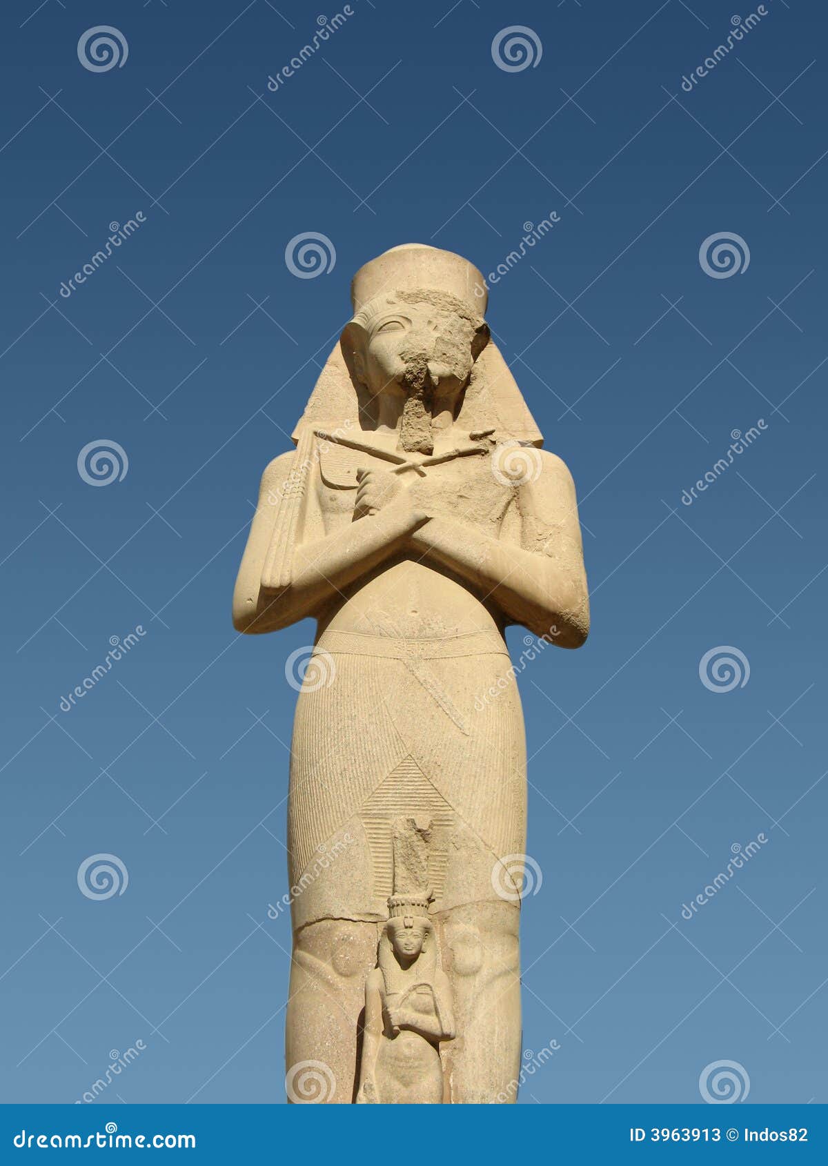 Farao Ramses II stock afbeelding. Image of rammen, kolossaal - 3963913