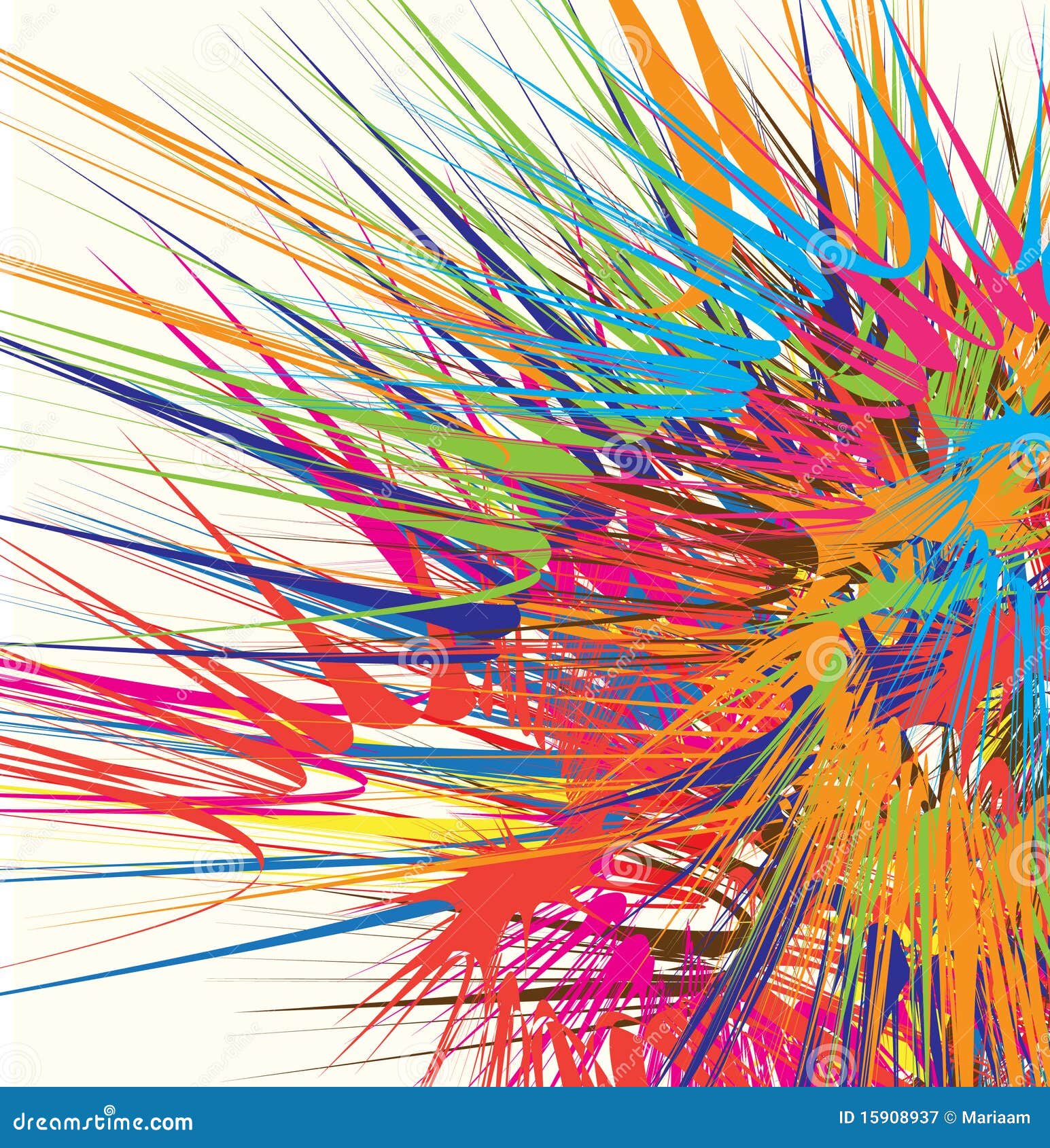 Farbenexplosion stock abbildung. Illustration von wild - 15908937