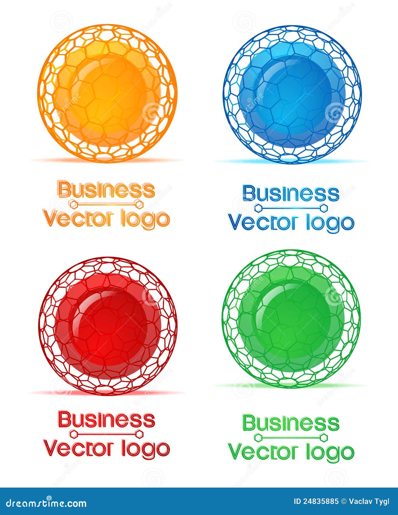 Farbiges Nano-Logo vektor abbildung. Illustration von korporativ - 24835885