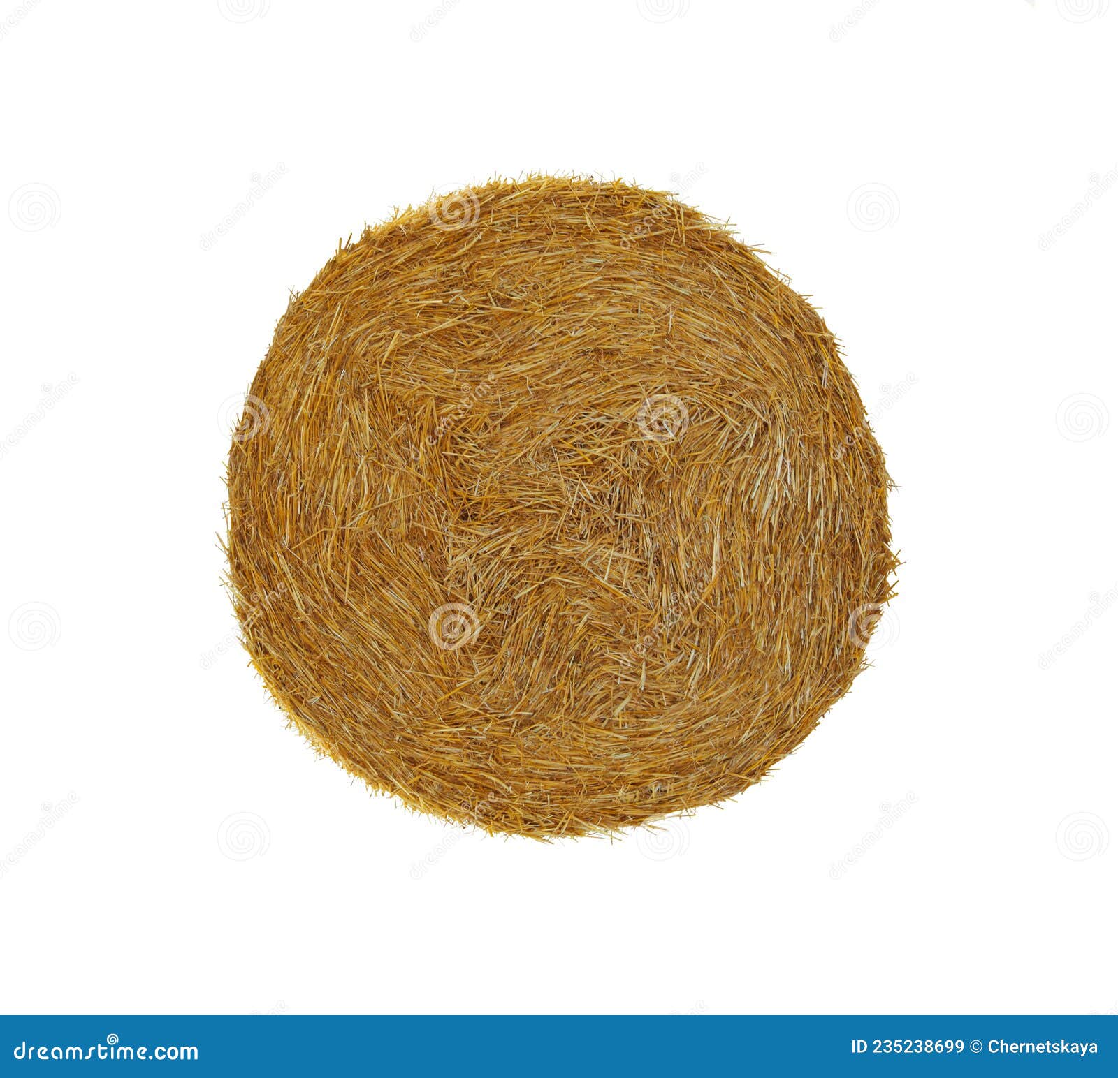 Fardo De Palha Grande Seco Isolado Em Branco Imagem de Stock - Imagem ...