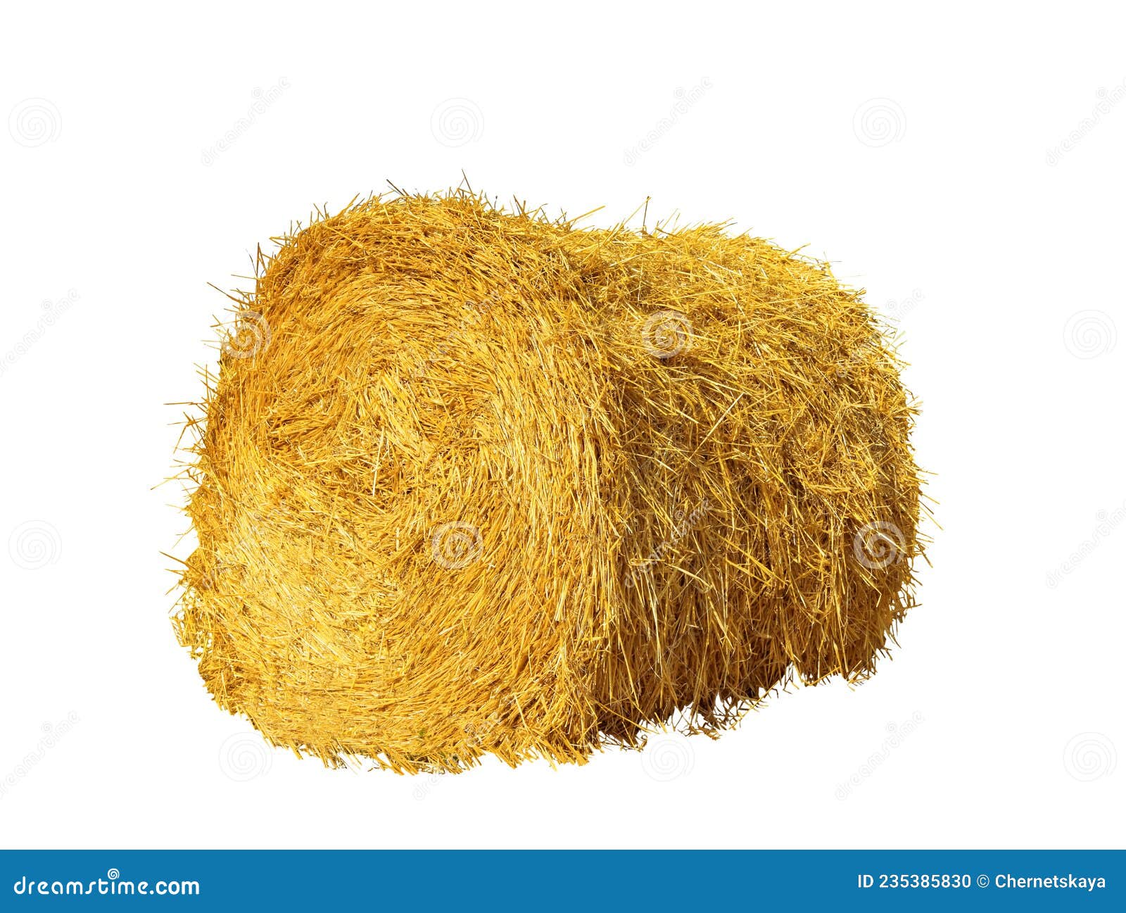 Fardo De Palha Grande Seco Isolado Em Branco Foto de Stock - Imagem de ...