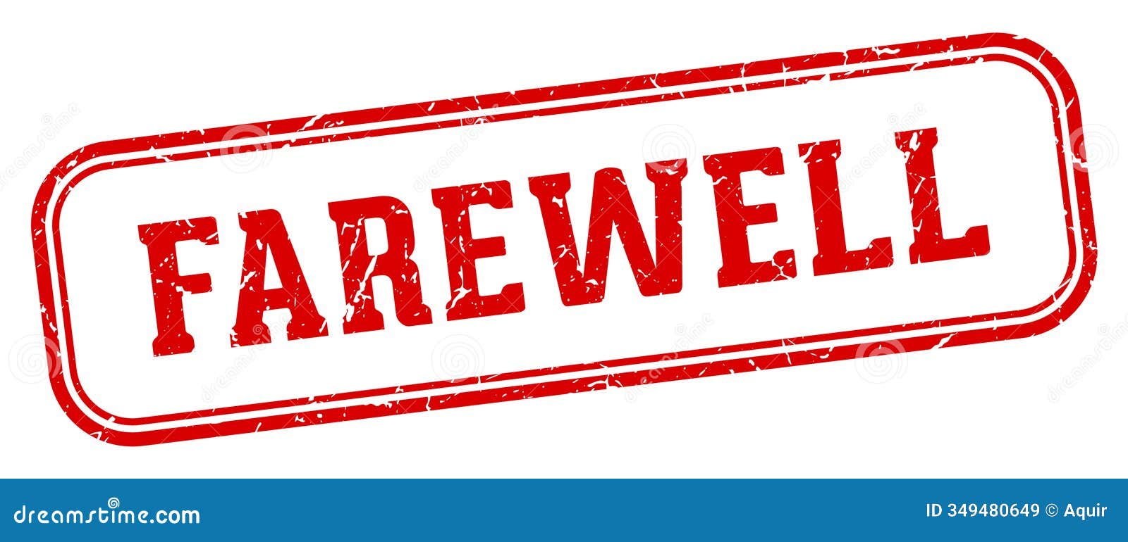 Farewell Stamp. Farewell Label On Transparent Background. Round Sign ...