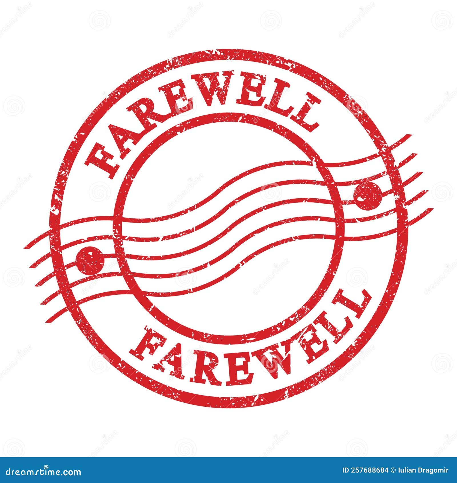 FAREWELL Written Word On Red Stamp Sign Stock Photo | CartoonDealer.com ...