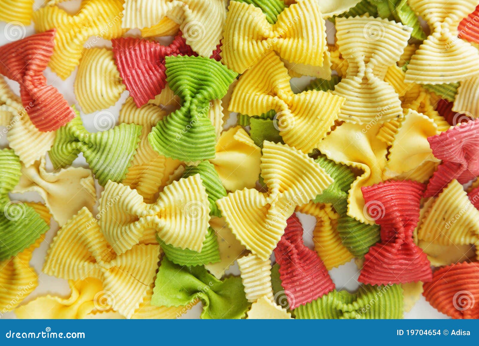 Farfalle pasta stock photo. Image of carbohydrate, italian - 19704654