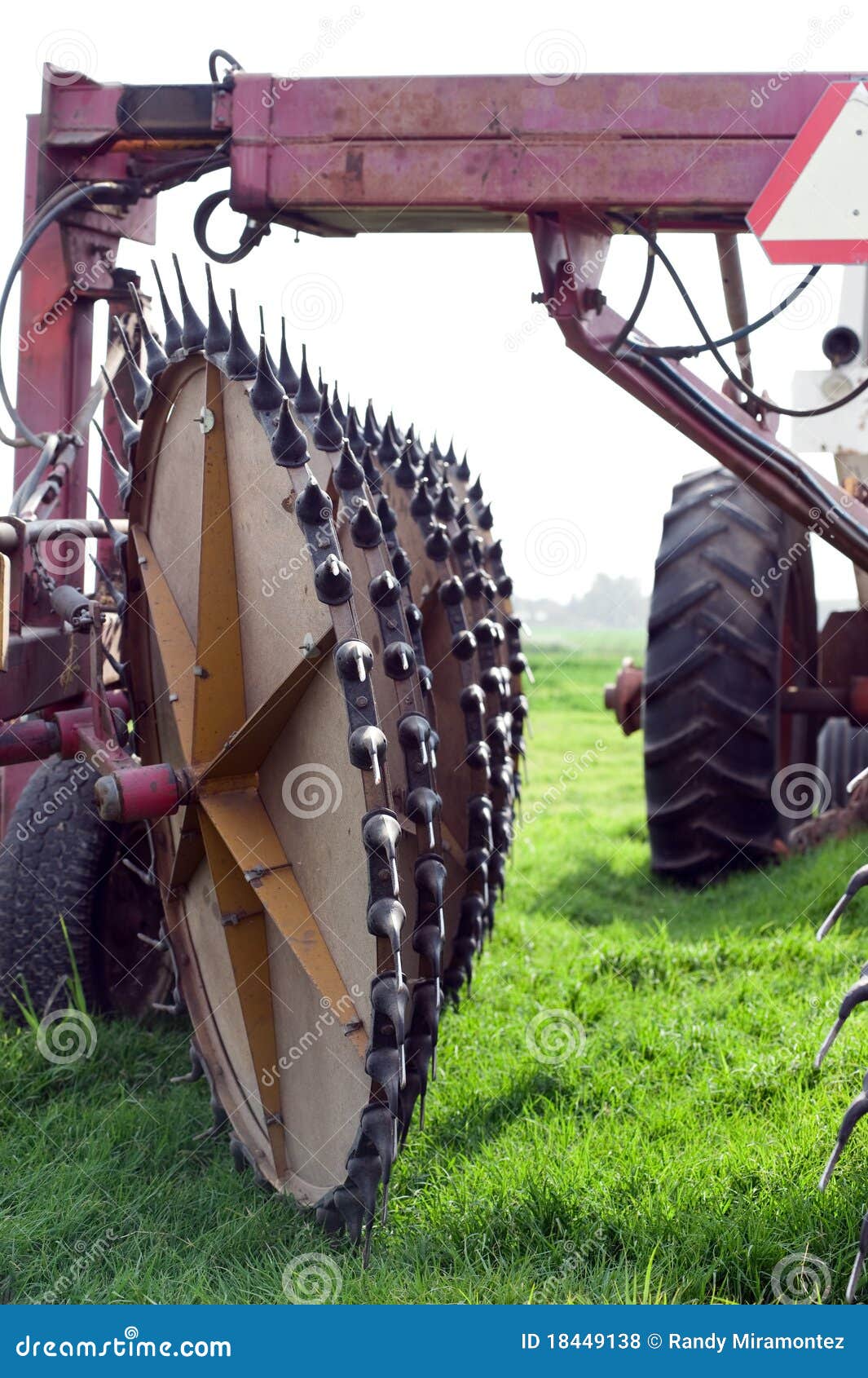 Farm Aerator stock photo. Image of agricultural, farmland - 18449138