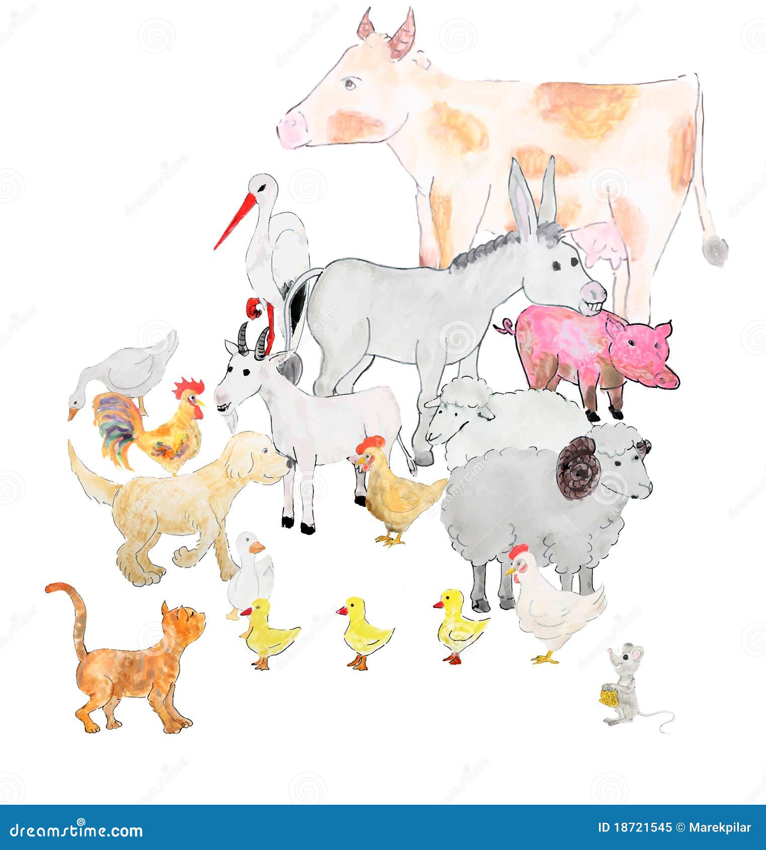 Domestication Animals Stock Illustrations – 57 Domestication Animals ...