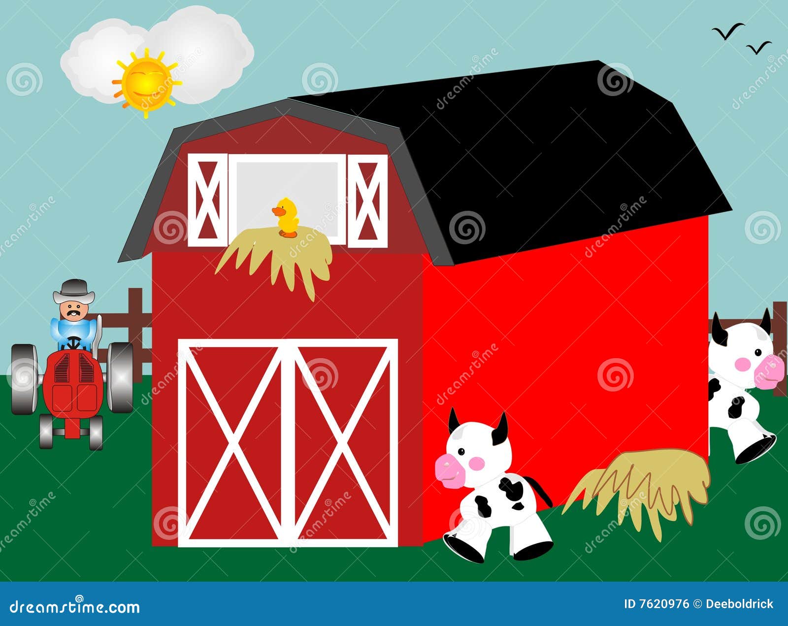 Cartoon Barnyard