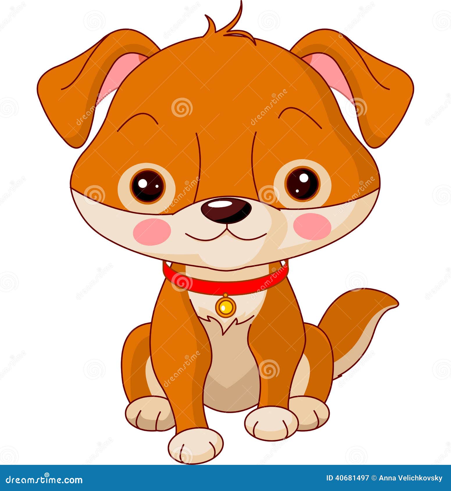 Farm Dog Clipart Cartoon