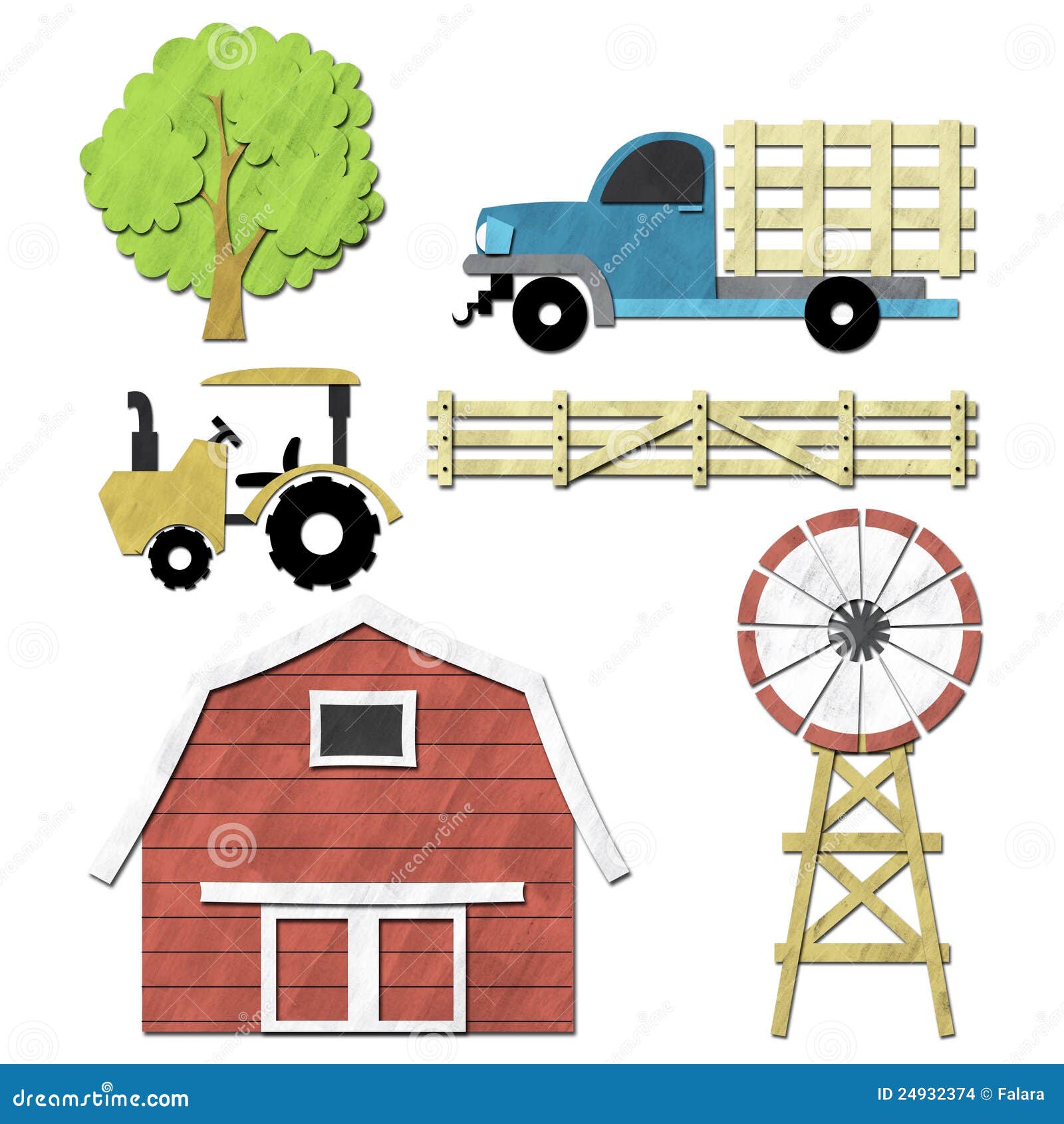 Farm asset stock illustration. Illustration of agriculture - 24932374