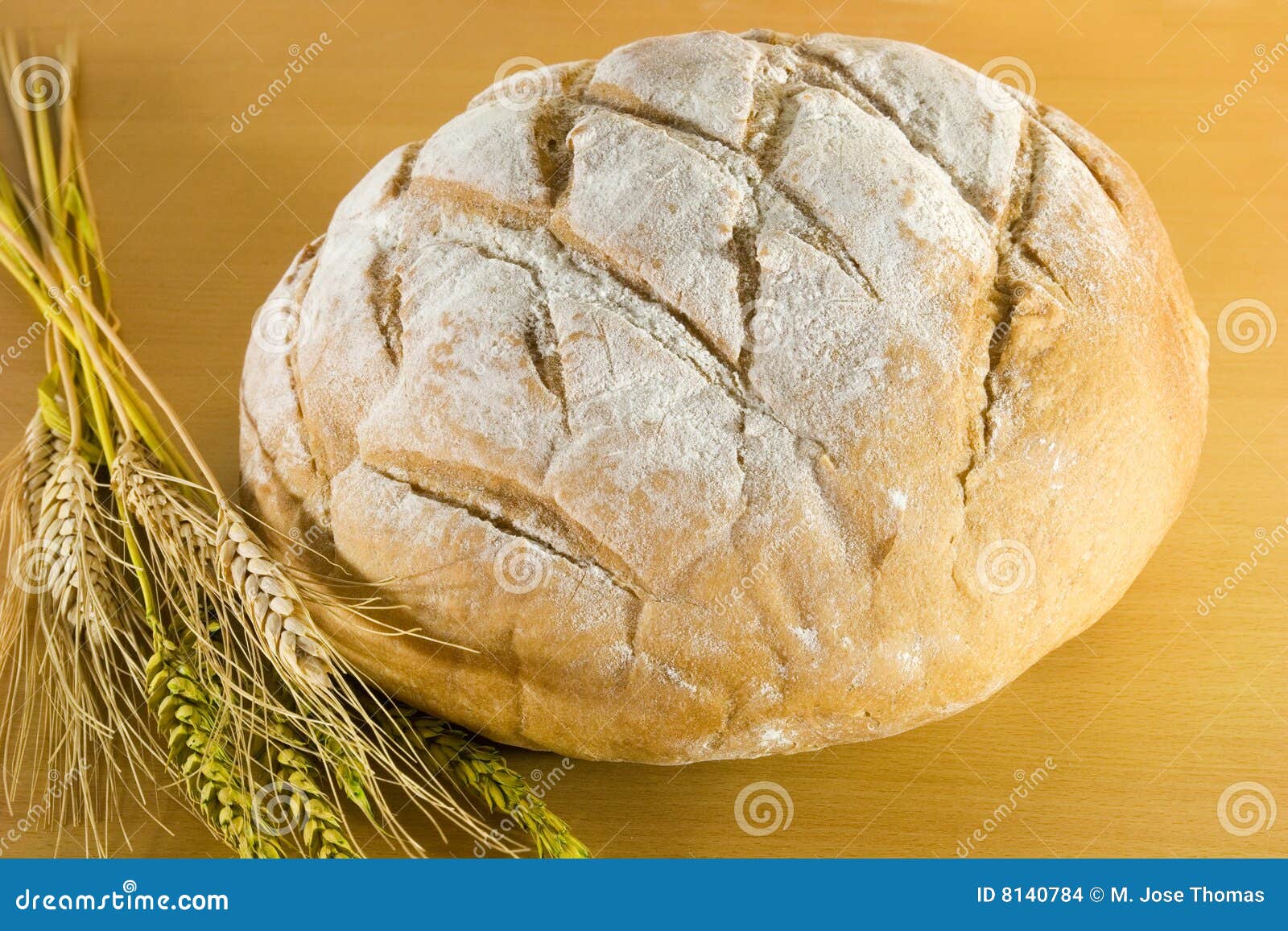 Farm bread stock photo. Image of ingredient, dough, farm - 8140784
