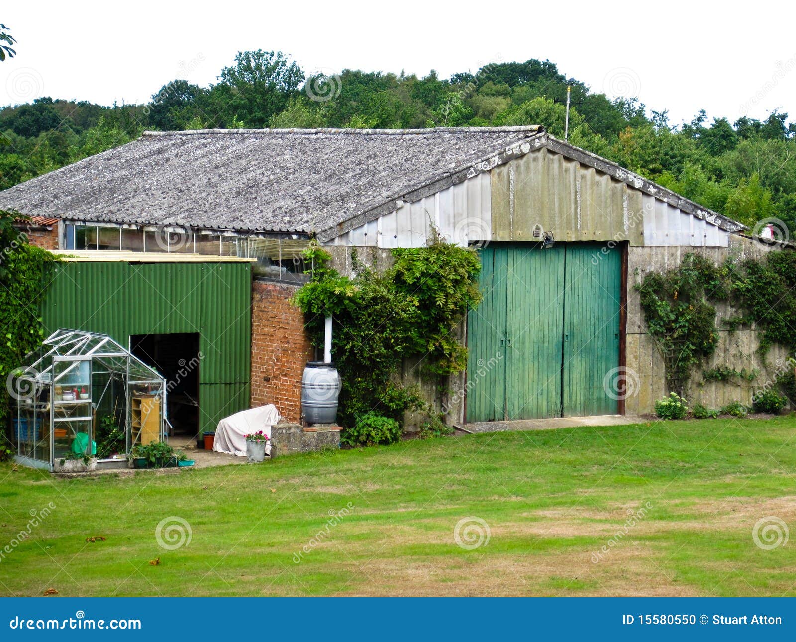 Farm building stock photo. Image of agriculture, rural - 15580550