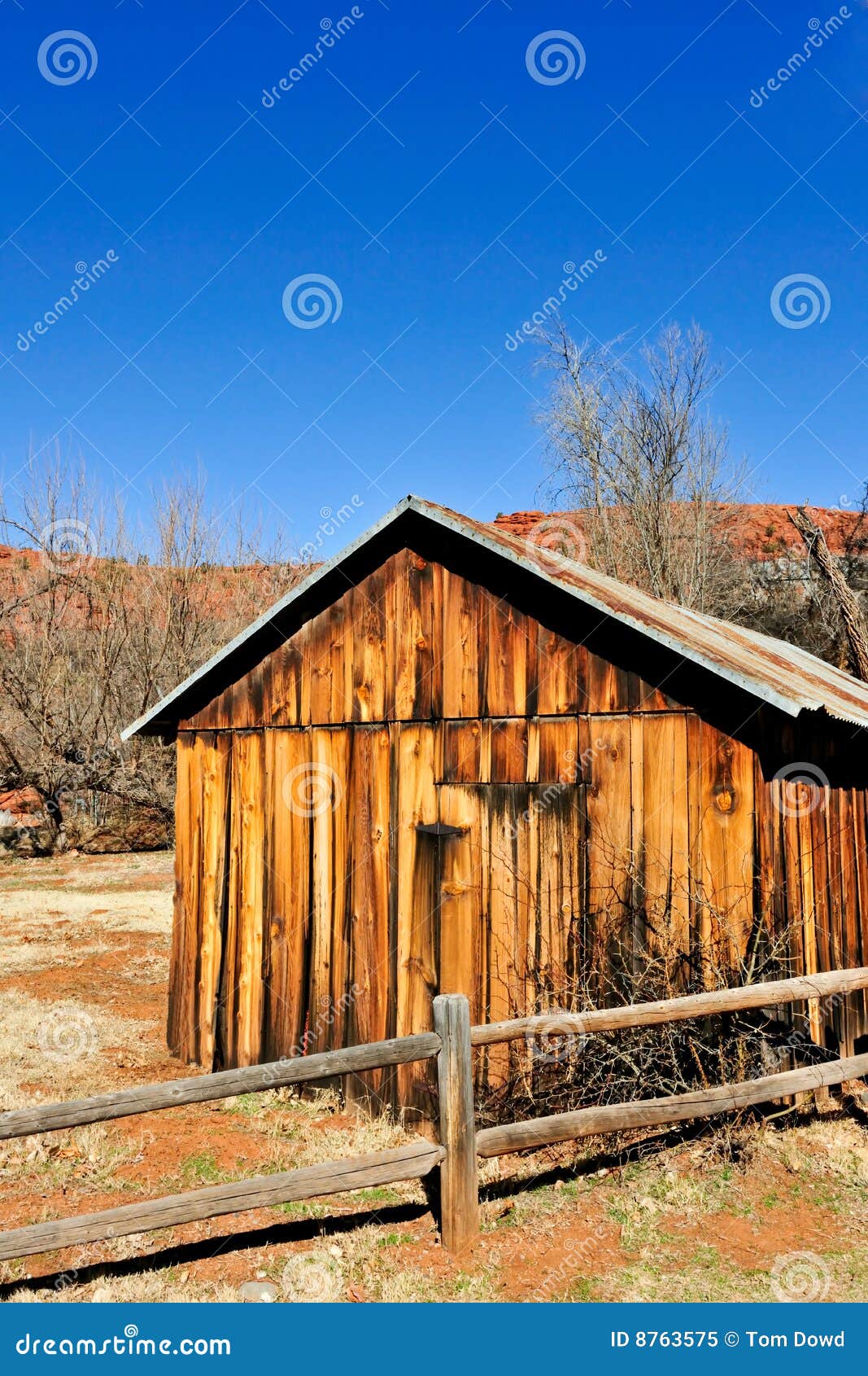 Farm building in desert stock image. Image of farm, desert - 8763575