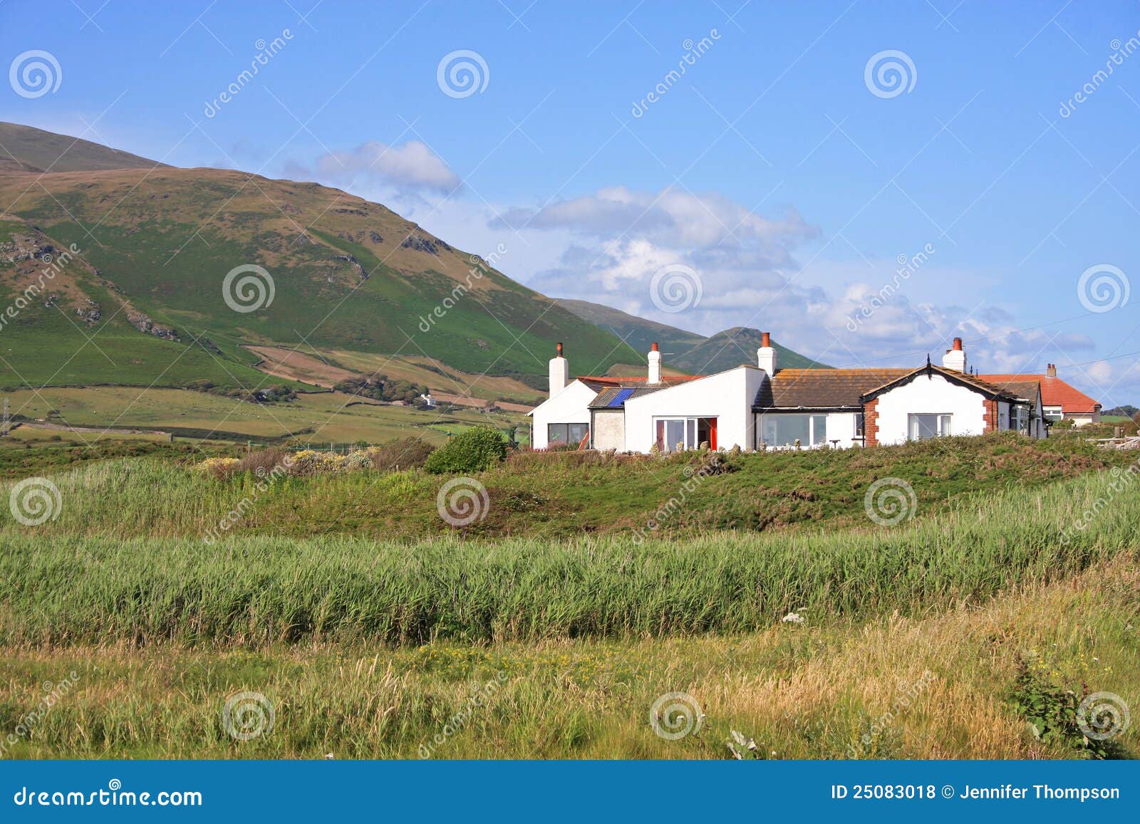 Farm in Cumbria stock photo. Image of agriculture, mountains - 25083018