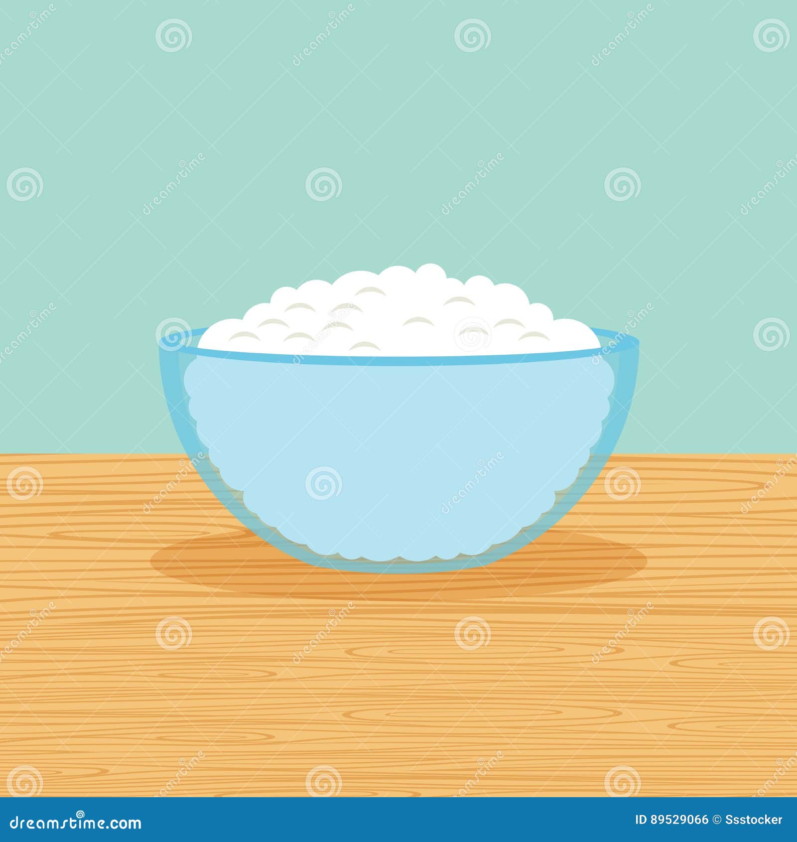 Curd Cheese Symbol, Bryndza In Cartoon Style. For Restaurant Menus And ...