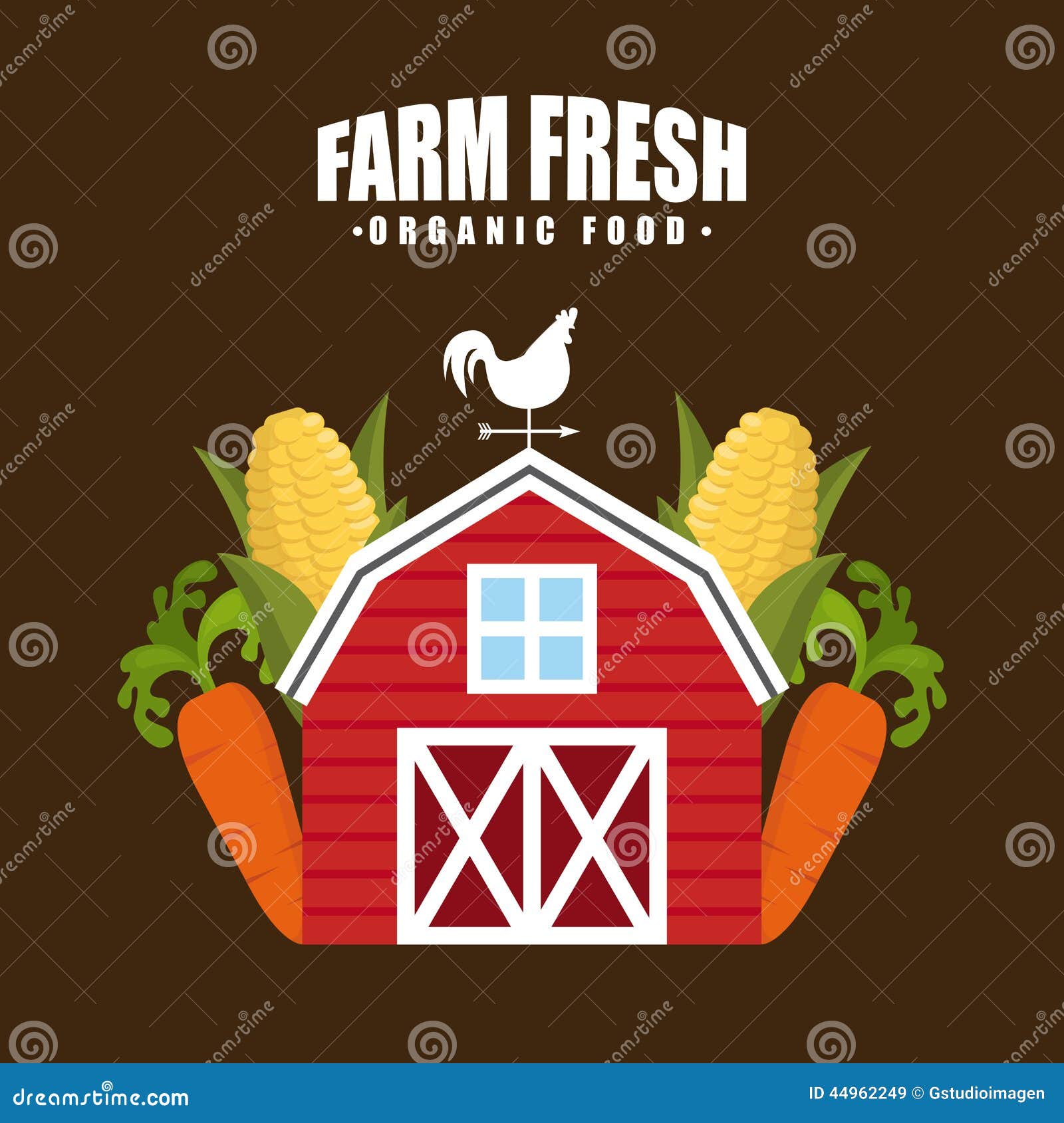 Farm design stock vector. Illustration of organic, natural - 44962249