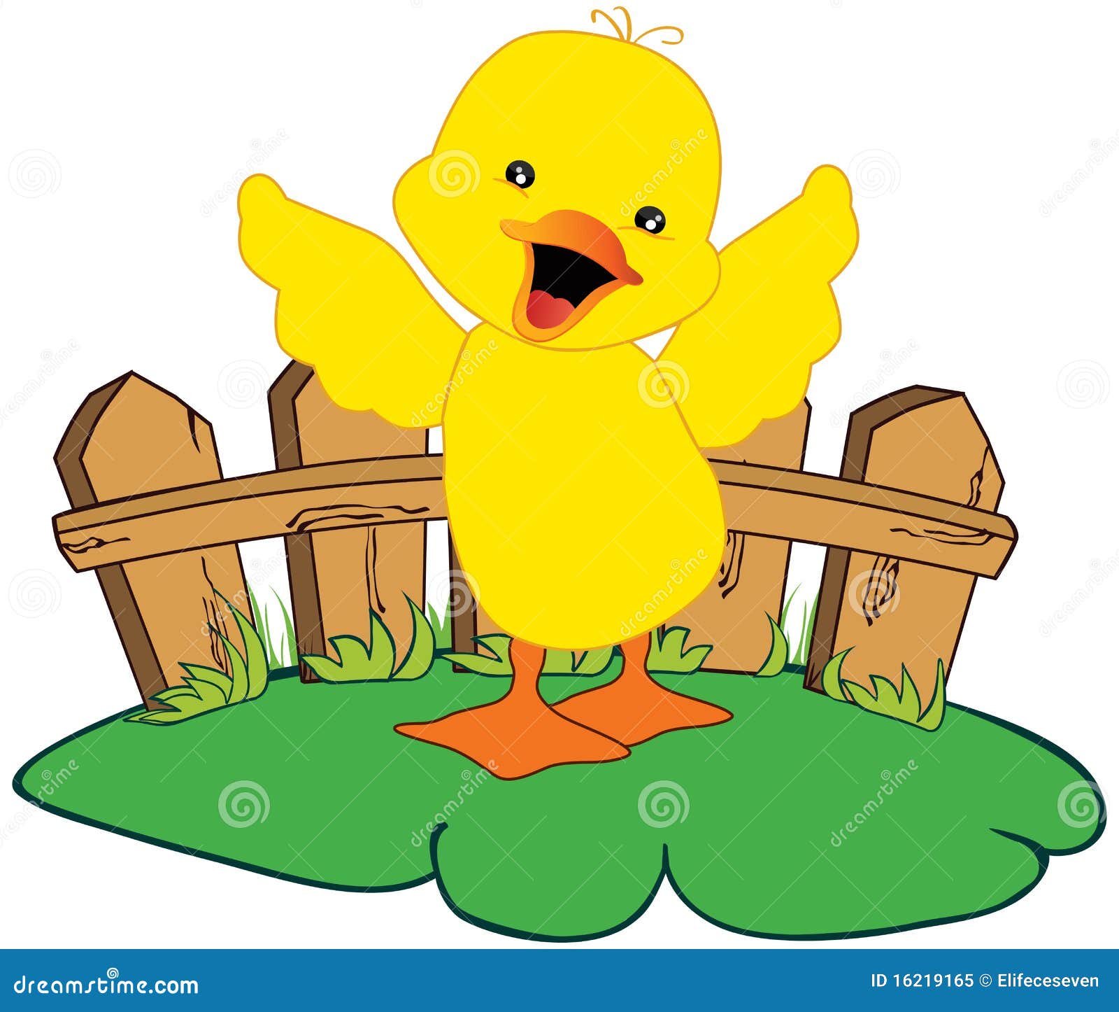 Farm duck stock vector. Illustration of graphic, friends - 16219165