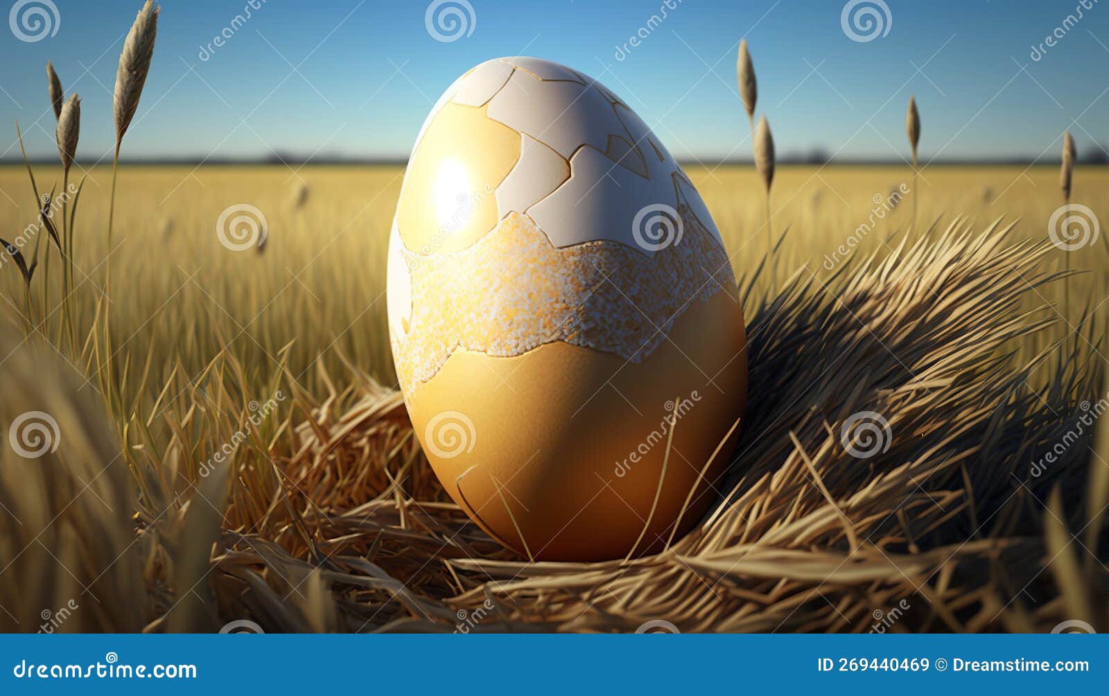 Farm Egg. Chicken Egg UI and UX Stock Illustration - Illustration of ...