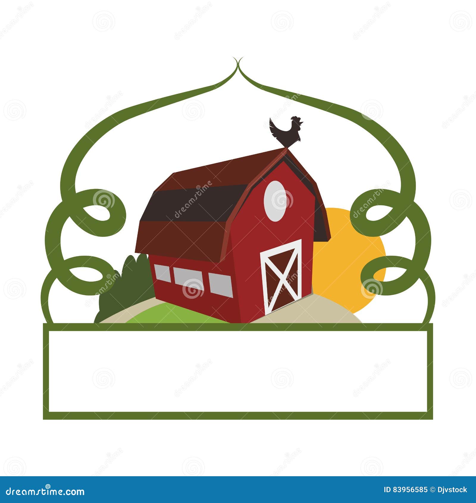 Farm emblem icon image stock vector. Illustration of farming - 83956585
