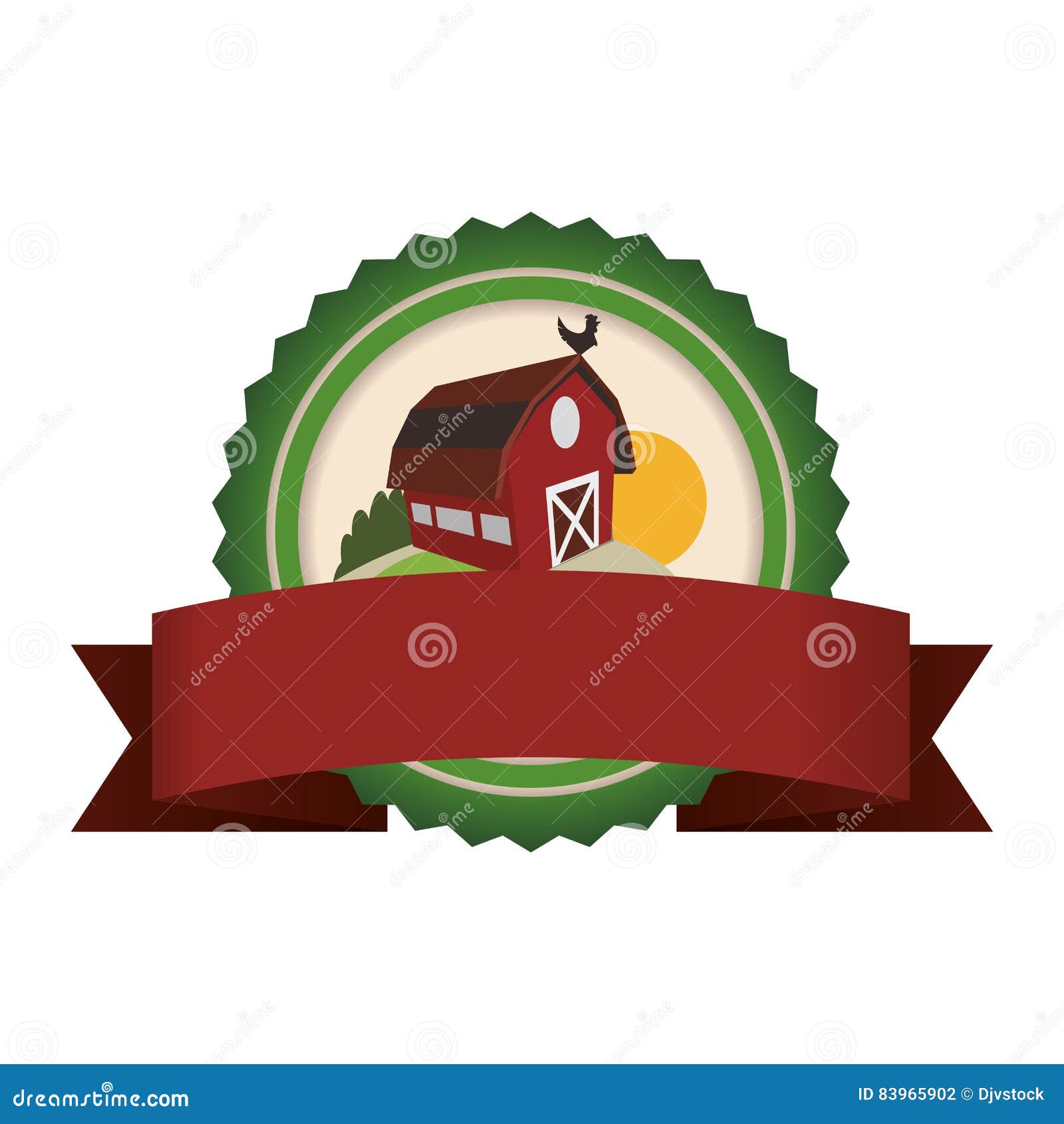 Farm emblem icon image stock vector. Illustration of industry - 83965902