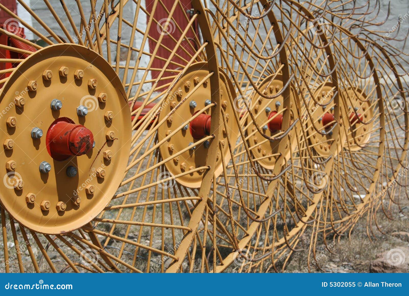 Big Yellow Spikey Wheels Stock Photos - Free & Royalty-Free Stock ...