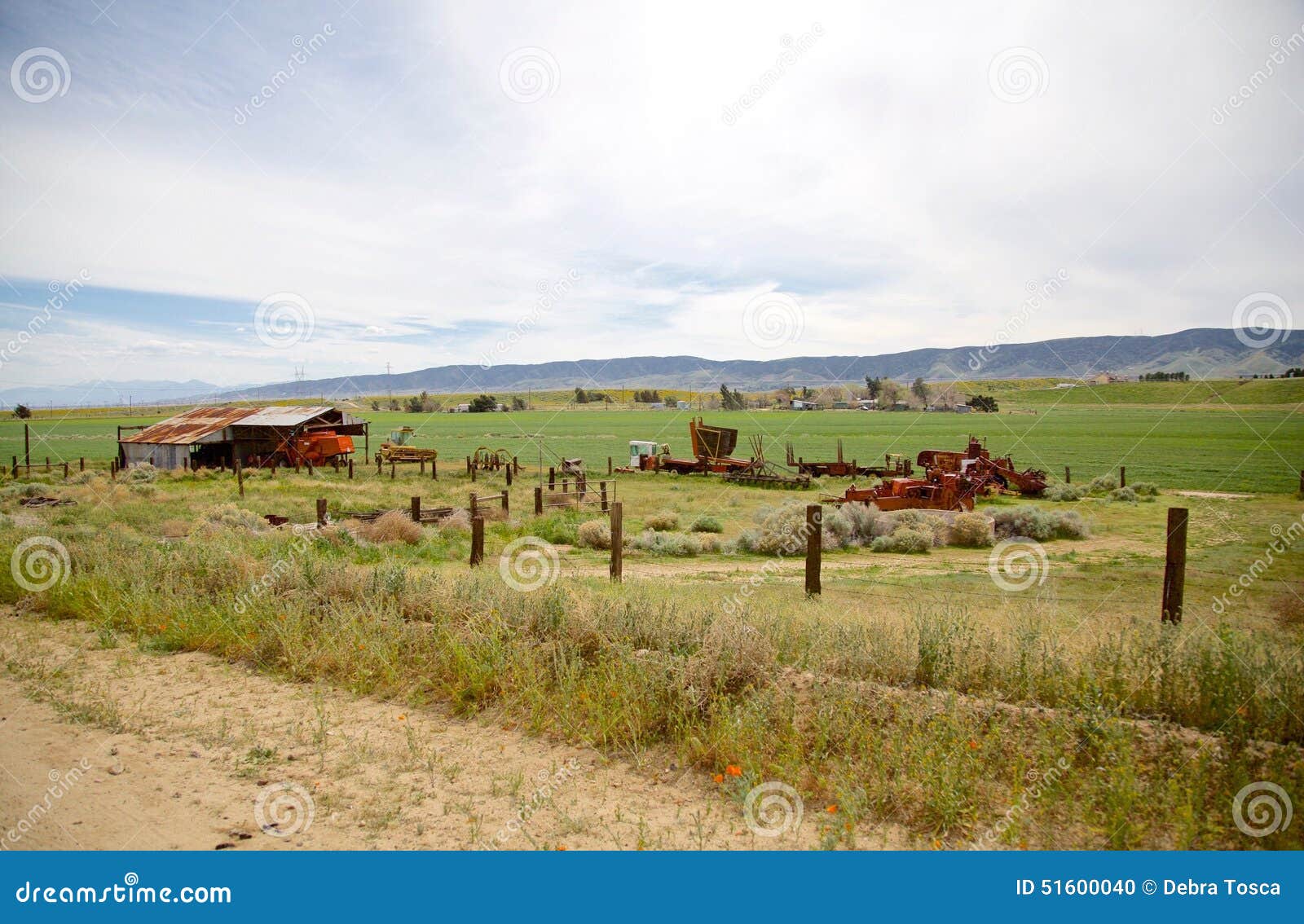 Farm equipment graveyard stock photo. Image of equipment - 51600040